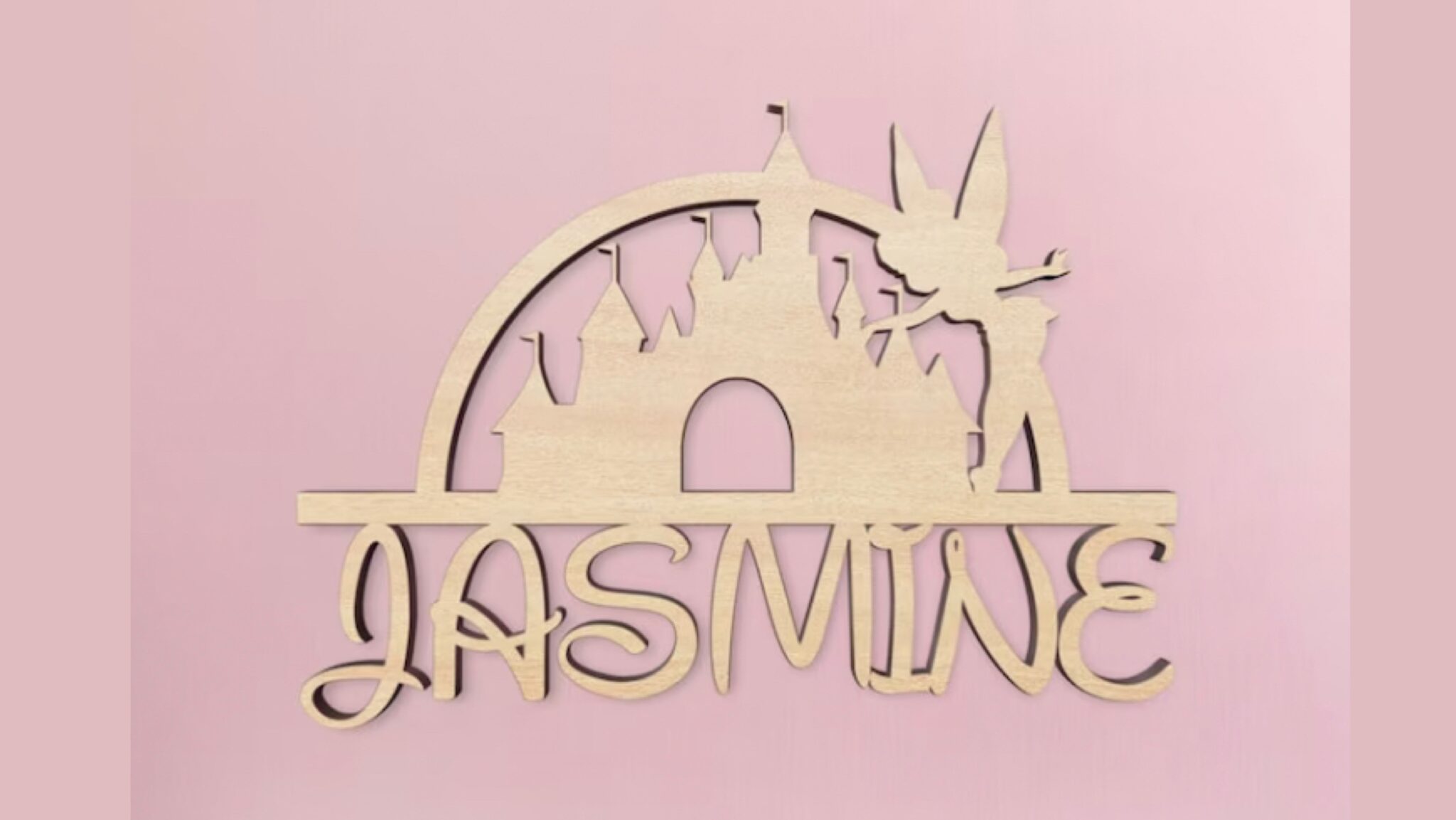 Custom Disney Castle Wooden Sign For Your Kid's Room! | Chip and Company