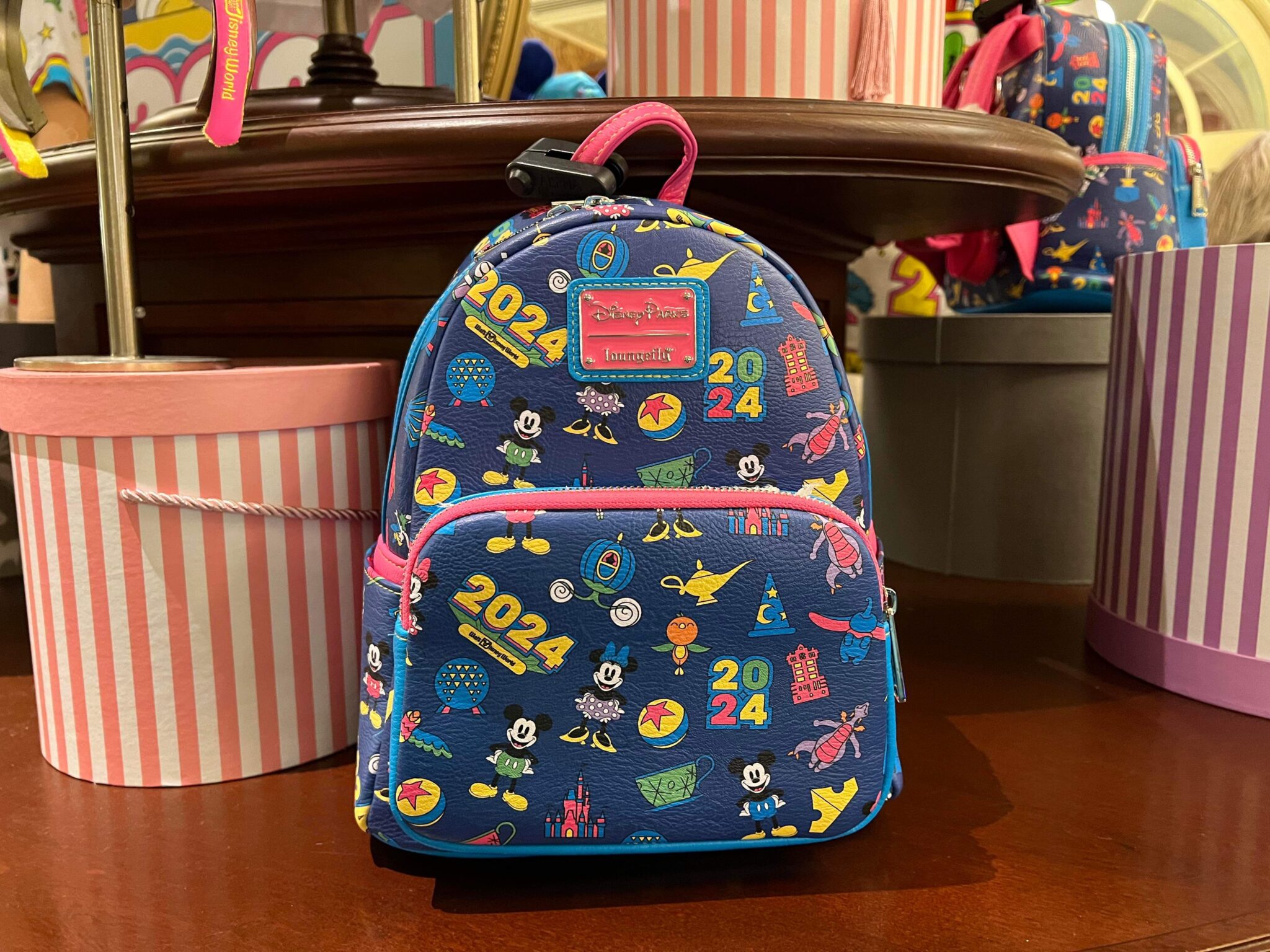 Walt Disney World 2024 Loungefly Backpack Available At Magic Kingdom ...