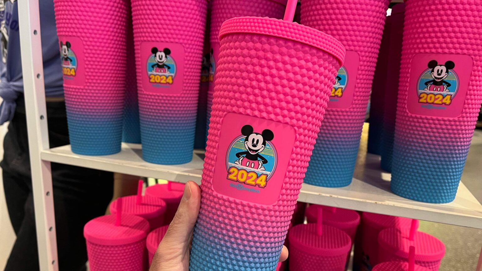 New Mickey Mouse 2024 Starbucks Tumbler Available At Walt Disney World ...