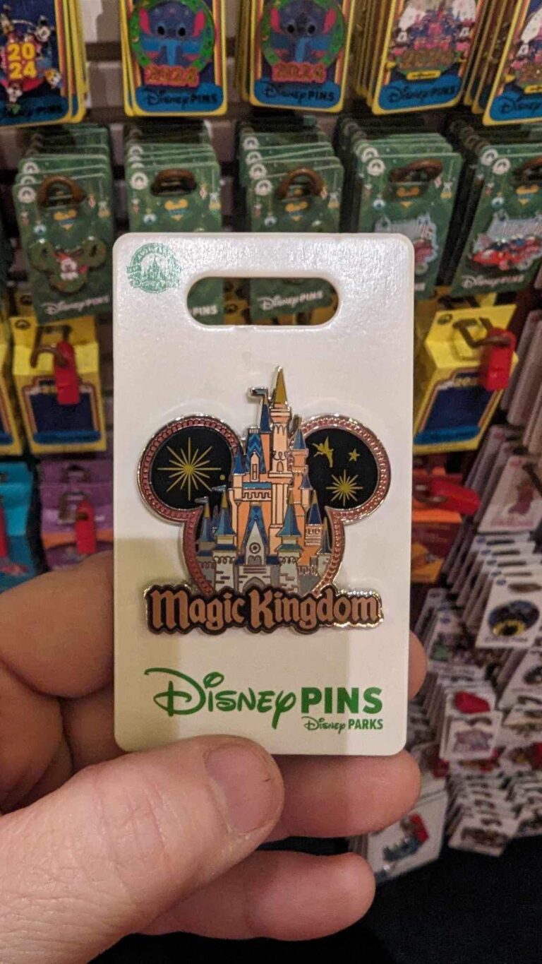 New Disney Theme Park Icon Pins Available At Magic Kingdom! | Chip and ...