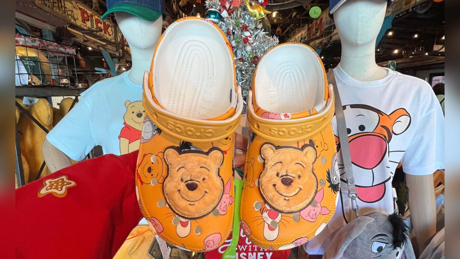 Super Sweet Winnie The Pooh Crocs Spotted At Disney's Animal Kingdom ...