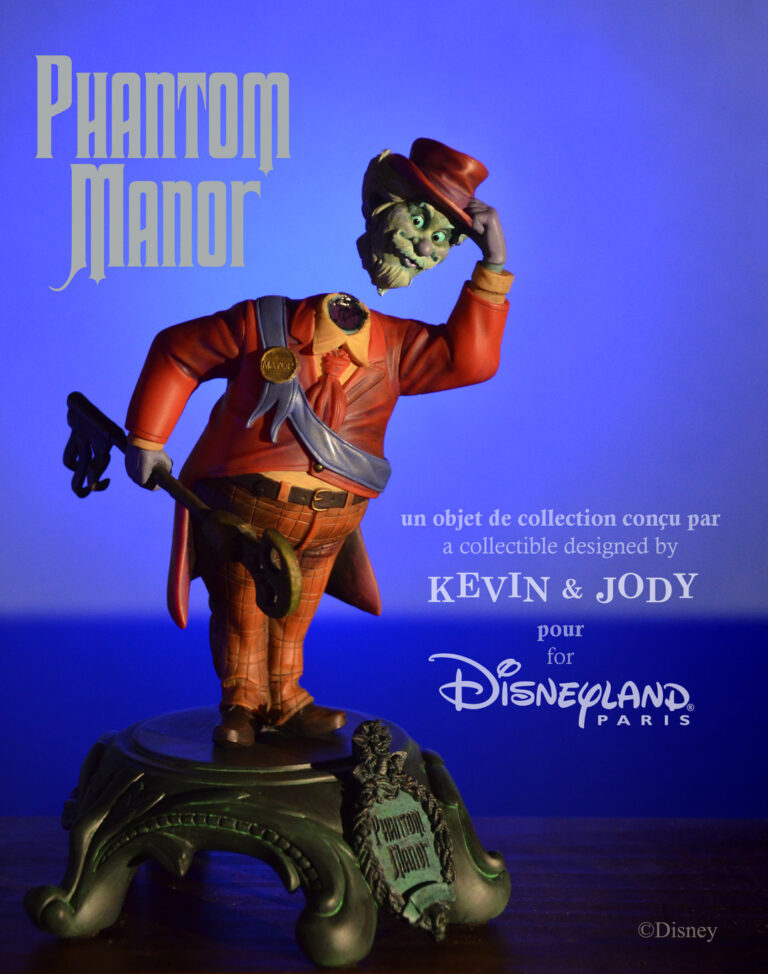 New Phantom Manor Figure Coming to Disneyland Paris from Artists Kevin ...