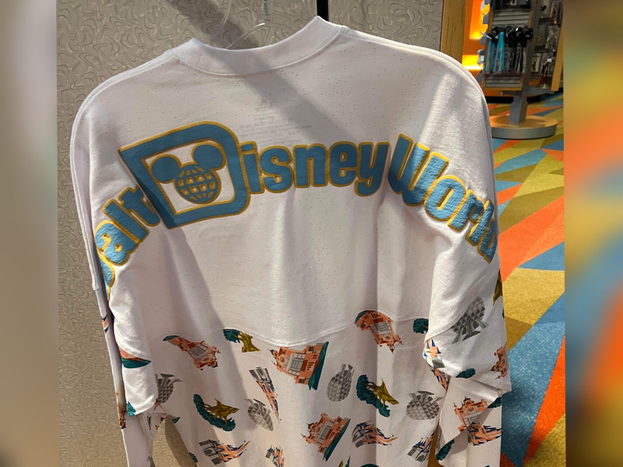 New Walt Disney World Icons Spirit Jersey At Disney's Contemporary Resort! | Chip and Company