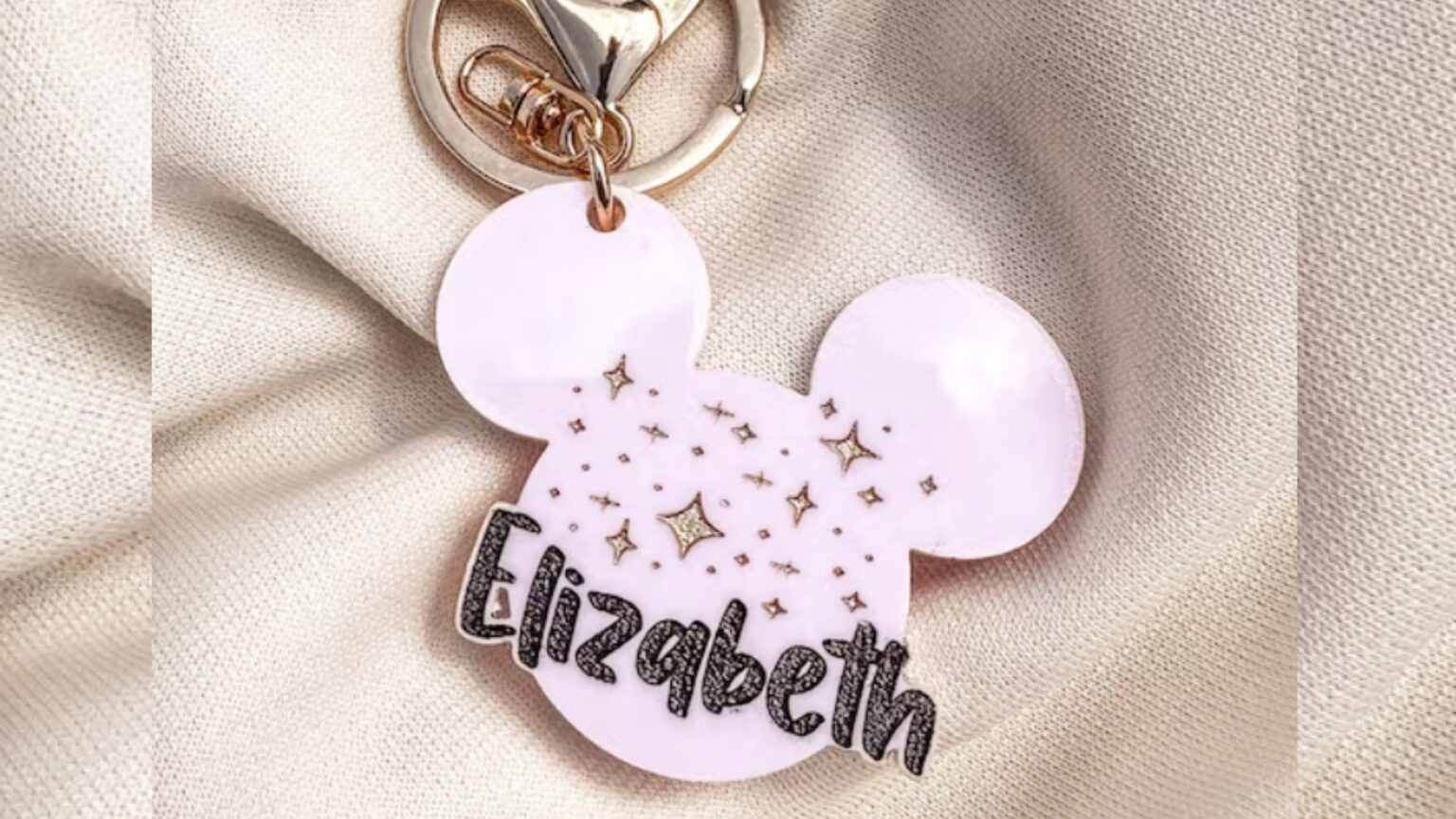 Personalized Mickey Mouse Keychain Perfect For Any Disney Fan! | Chip ...