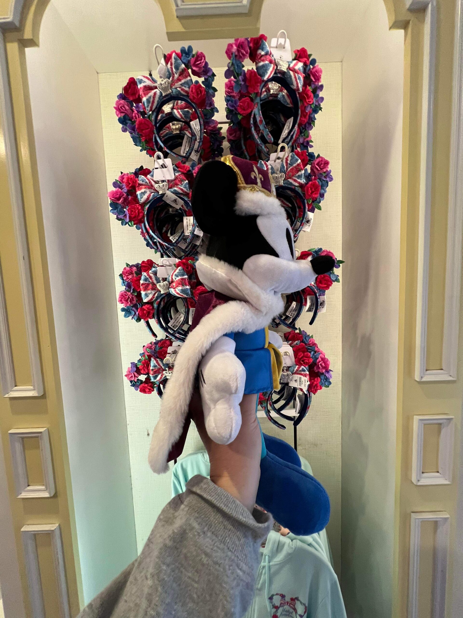 Very Regal King Mickey Mouse Plush Available At Epcot! | Chip and Company