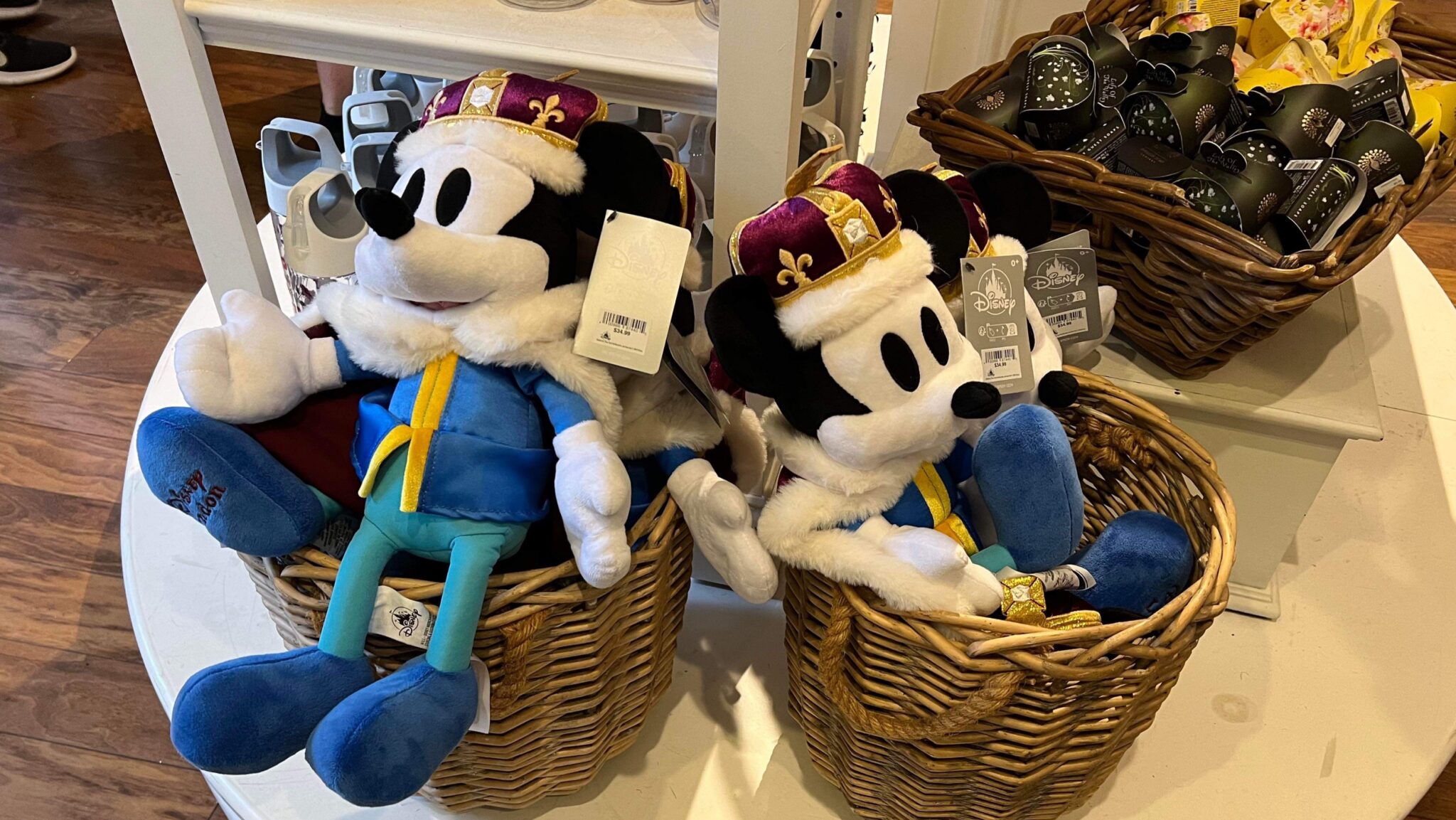 Very Regal King Mickey Mouse Plush Available At Epcot! | Chip and Company