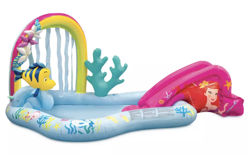 New Ariel Inflatable Splash Pad Your Kids Will Love! | Chip and Company