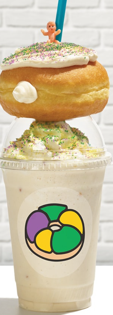 NEW King Cake Bomba Shake Debuts in Disney Springs | Chip and Company