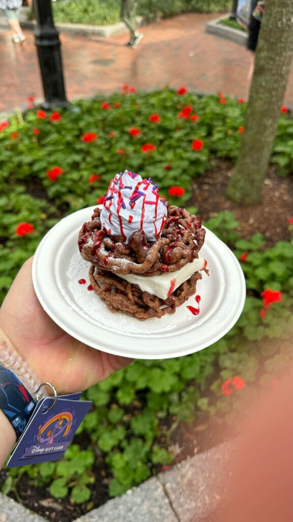 Crazy Chocolate Funnel Cake Sandwich is a Wonderful Sweet Treat at ...