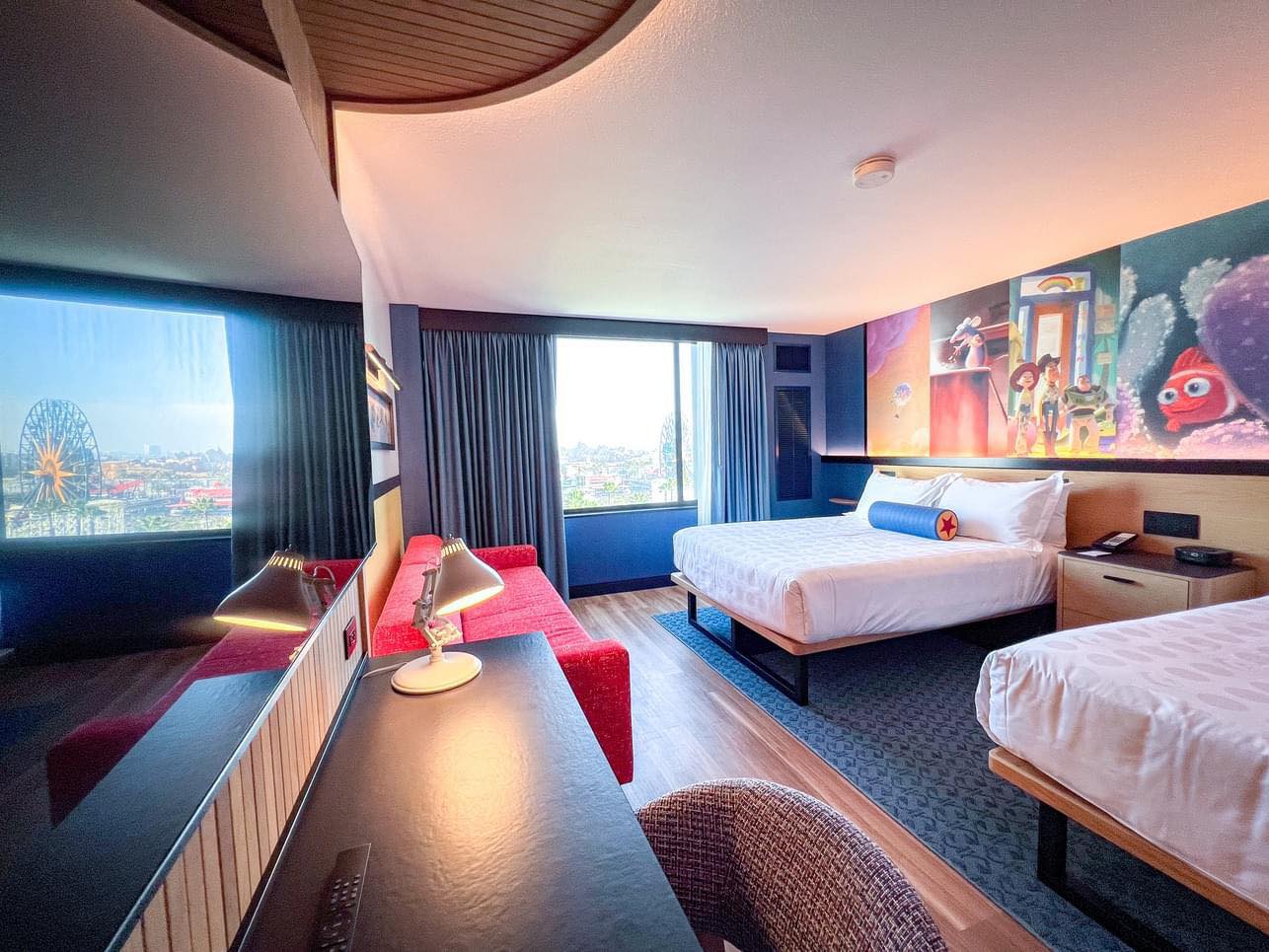 First Look at the Updated Rooms at Pixar Place Hotel | Chip and Company