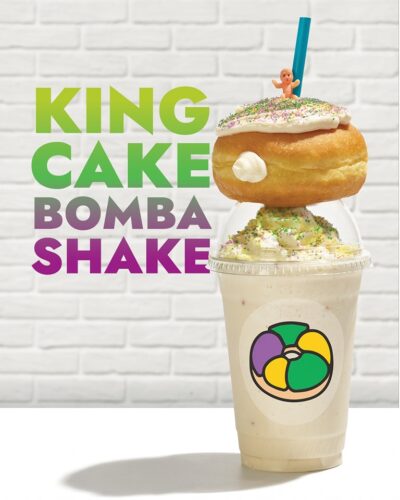 NEW King Cake Bomba Shake Debuts in Disney Springs | Chip and Company