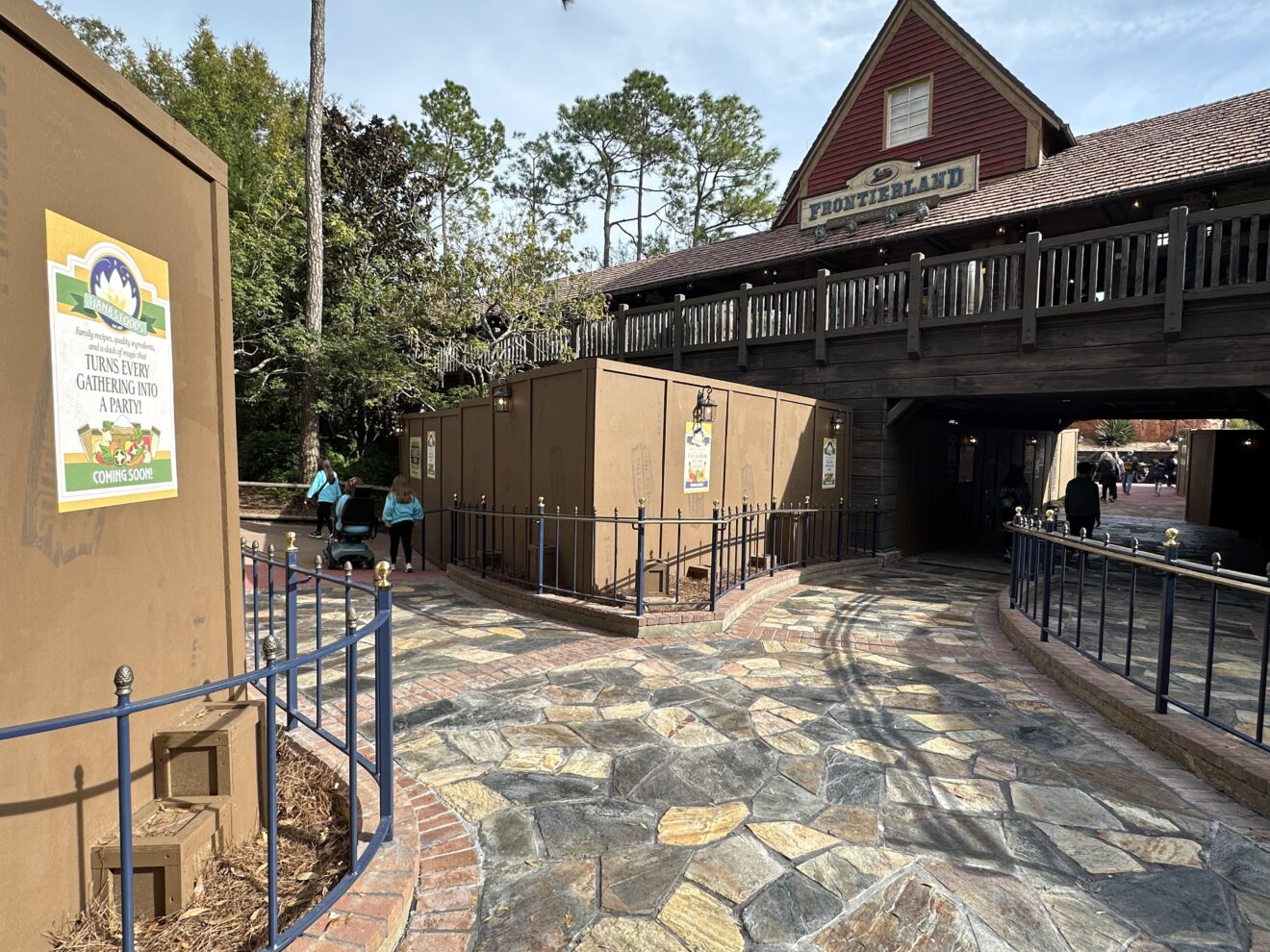 Pathway Behind Frontierland Train Station Now Open to Guests at the ...