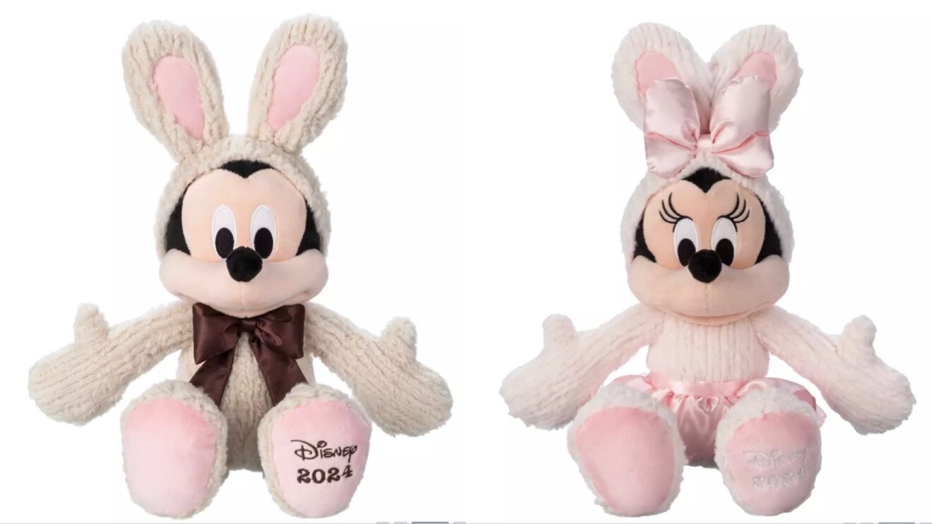 Mickey And Minnie Easter Bunny Plush Now At shopDisney! | Chip and Company
