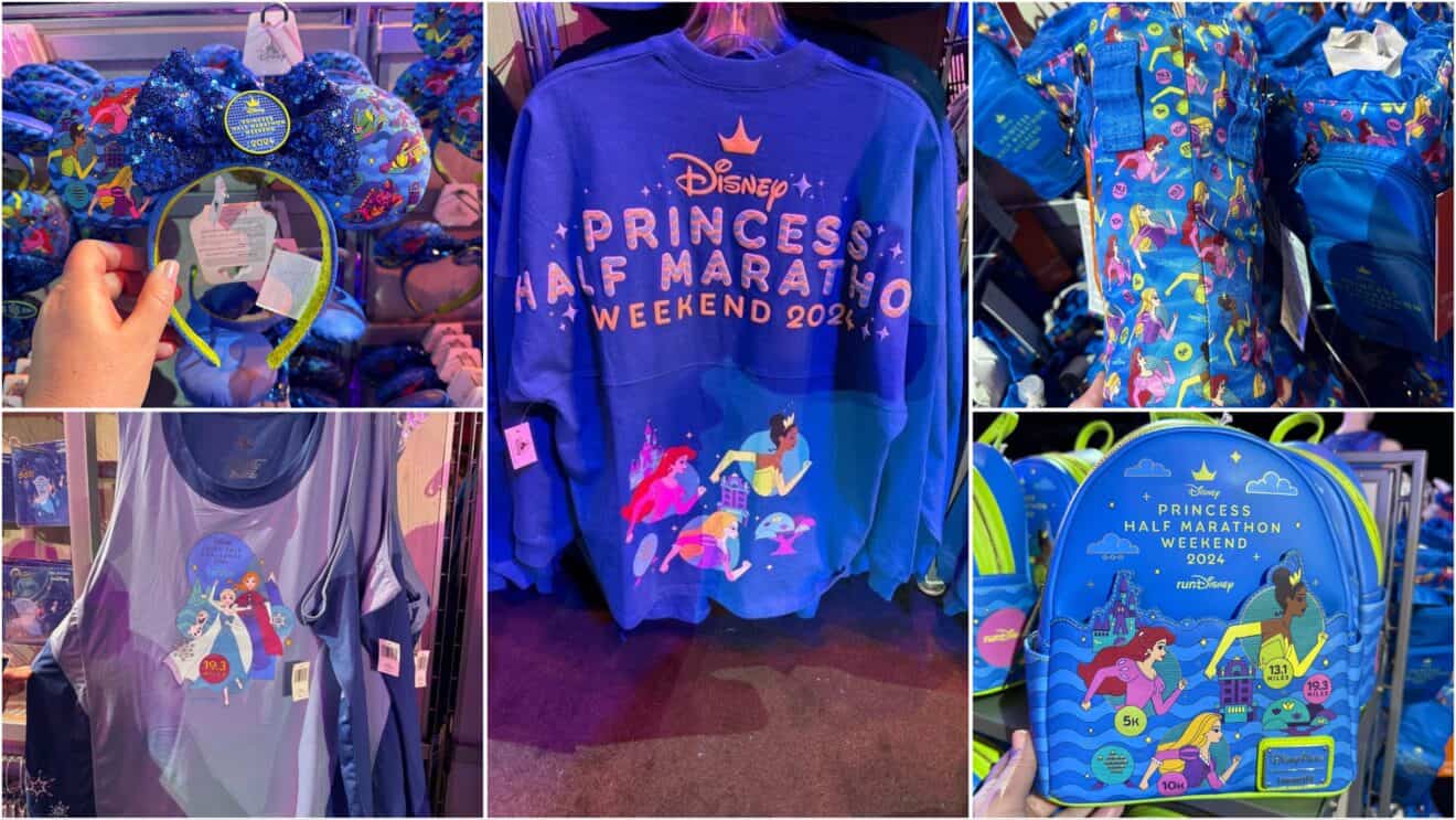 New Disney Princess Half Marathon Merchandise Spotted At The runDisney ...