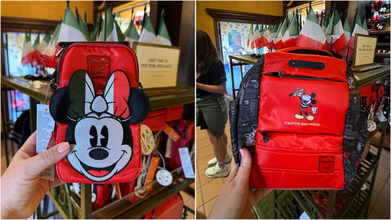 New Italy Pavilion Lug Bags Spotted At Epcot! | Chip and Company
