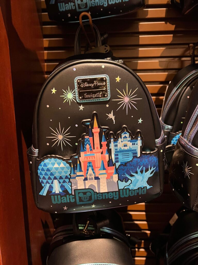 Walt Disney World Icons Loungefly Backpack Available At Magic Kingdom ...