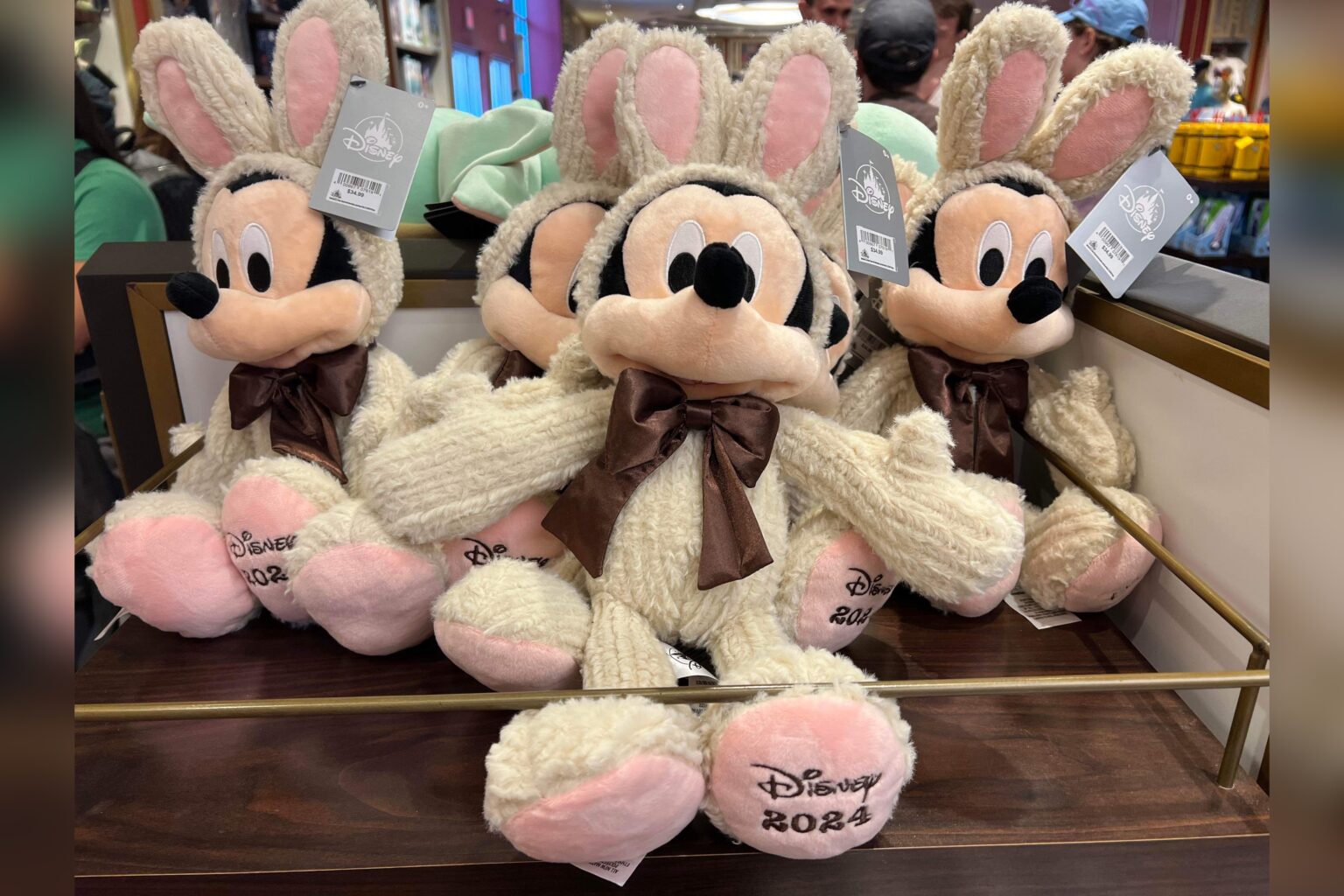 Hop Around With This Mickey Mouse Easter Bunny Plush By Your side ...
