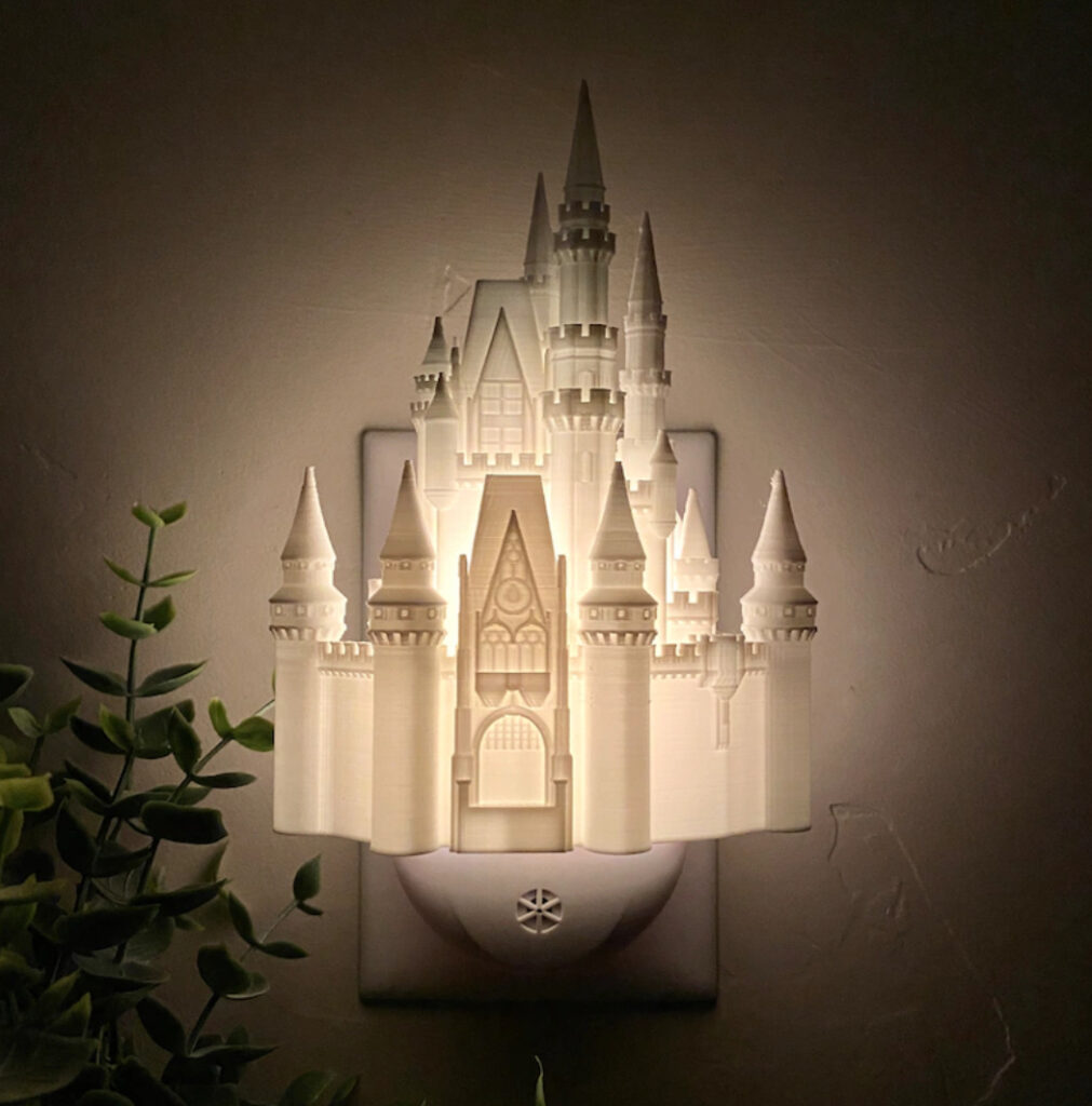 Cinderella Castle Night Light To Make Your Room Extra Magical! | Chip ...