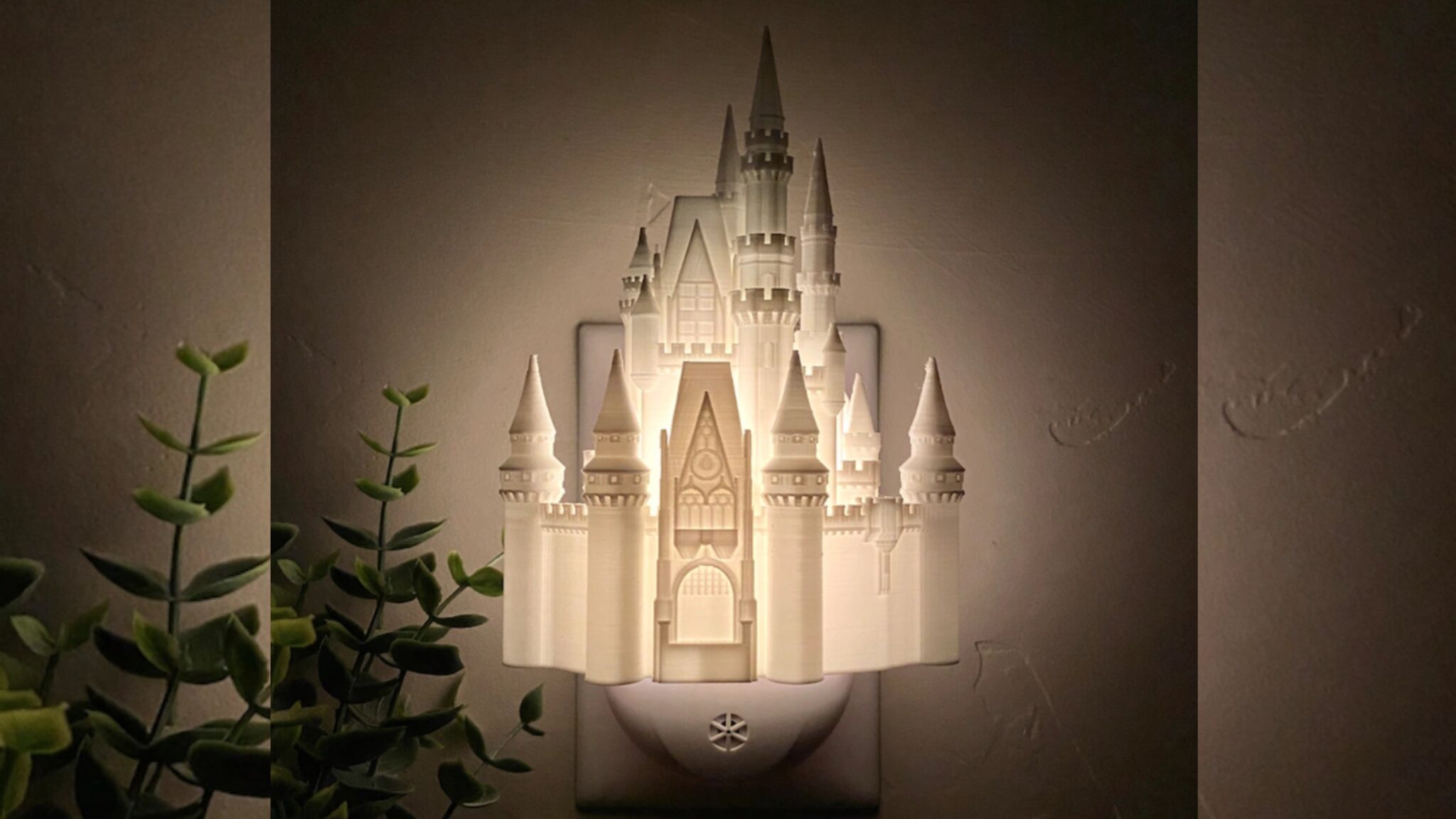 Cinderella Castle Night Light To Make Your Room Extra Magical! | Chip ...