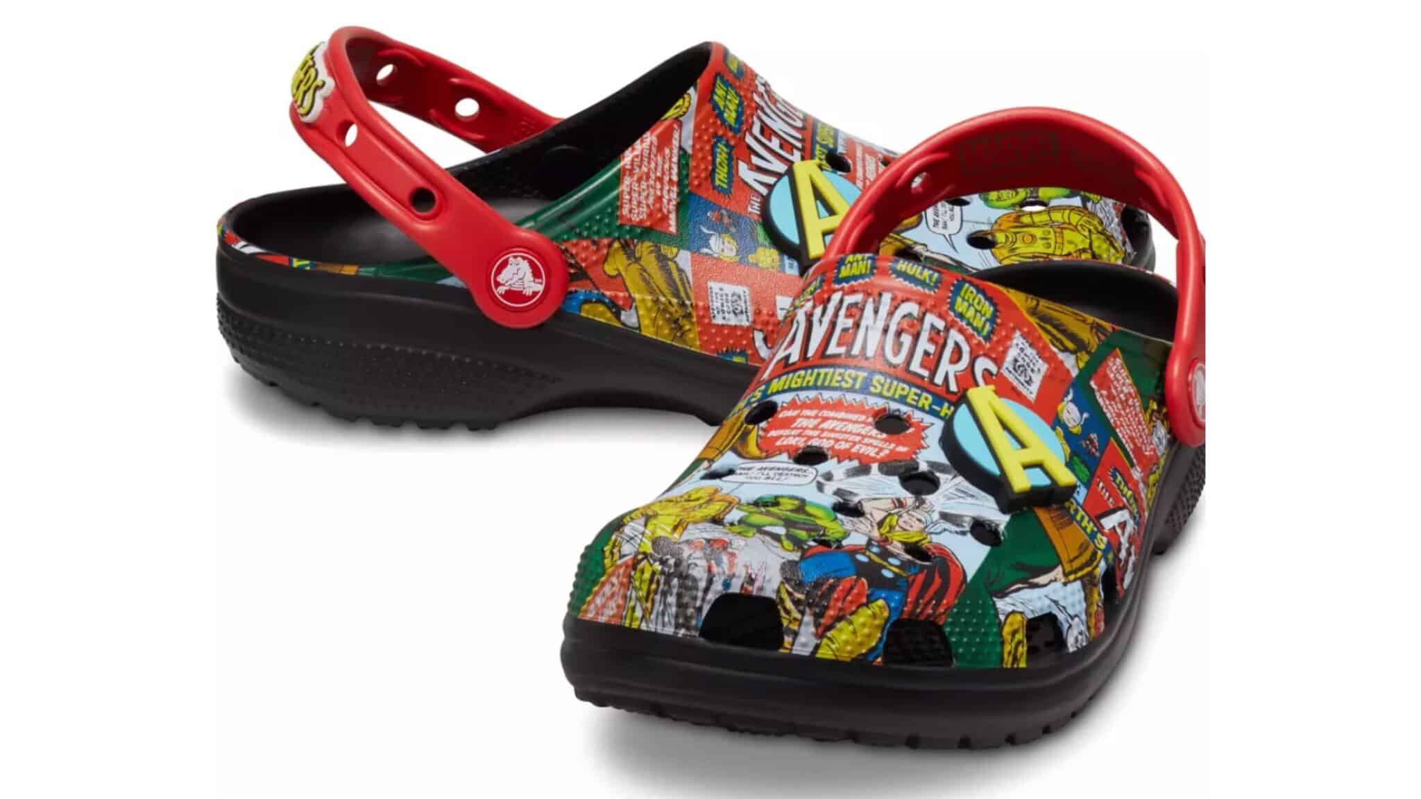 New The Avengers Crocs Now At The Disney Store! | Chip and Company