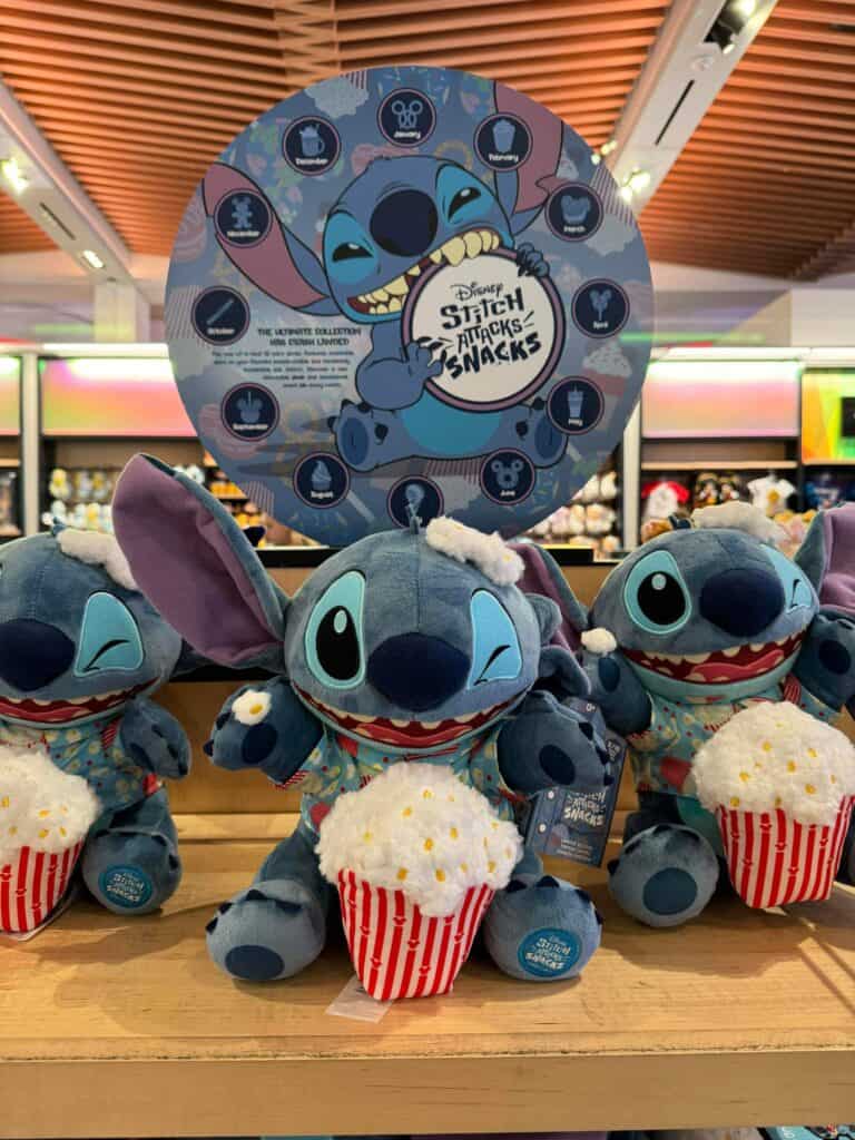New Stitch Popcorn Plush Now At Walt Disney World! | Chip and Company