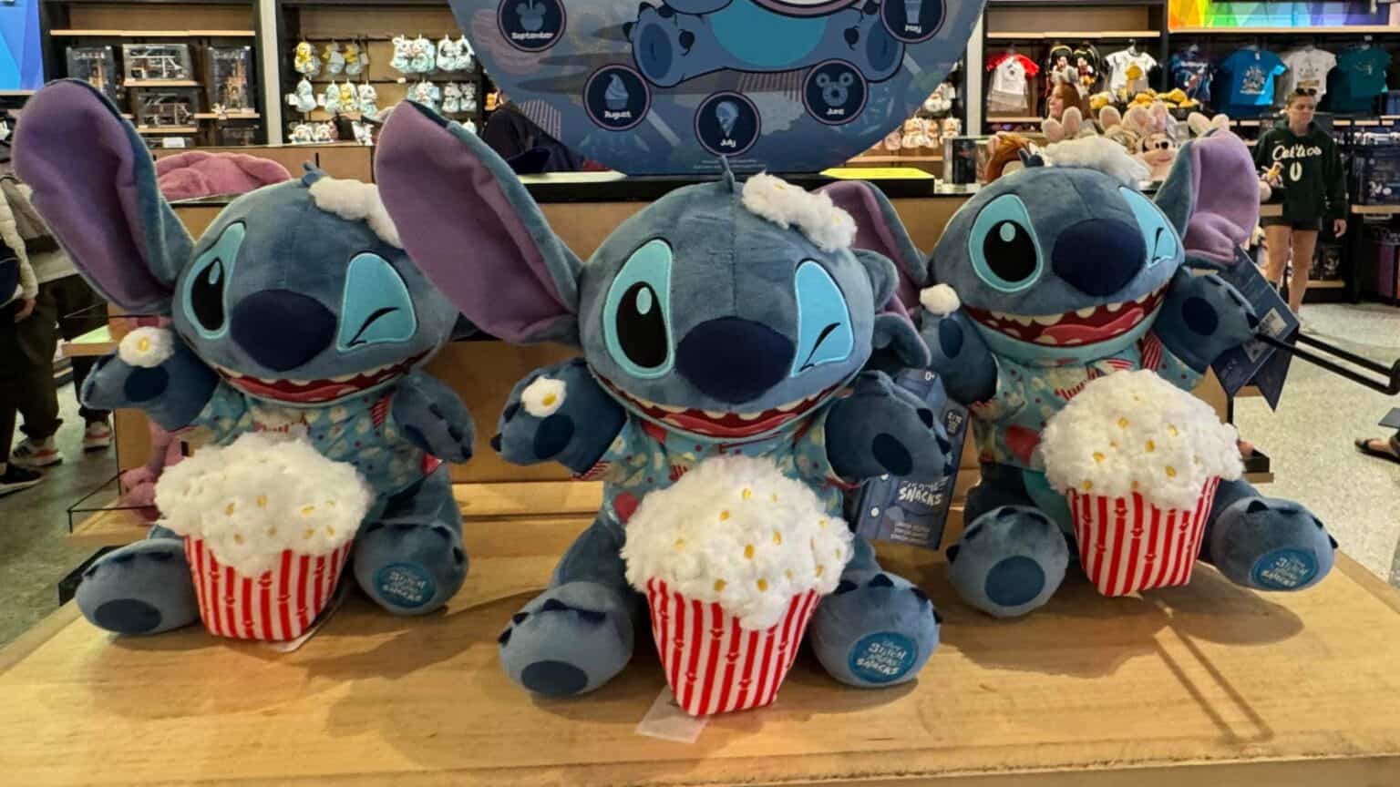 New Stitch Popcorn Plush Now At Walt Disney World! | Chip and Company