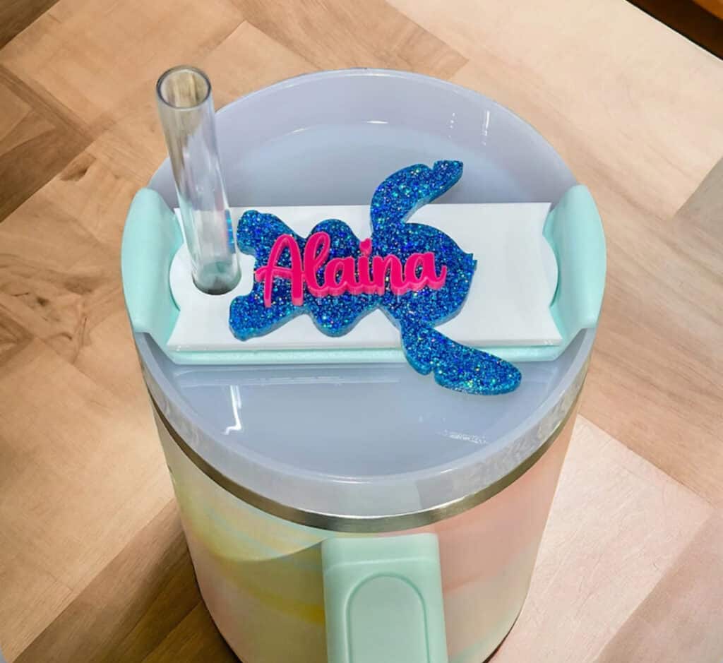 Adorable Stitch Stanley Topper You Can Personalize! | Chip and Company