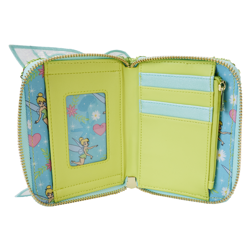 New Tinker Bell Sequin Loungefly Collection Is Filled With Pixie Dust ...