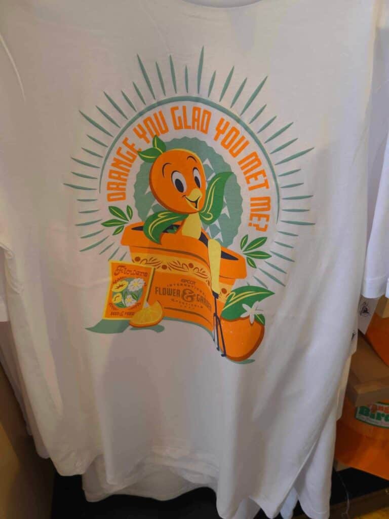 New Orange Bird Flower And Garden Festival Merchandise At Epcot! | Chip ...