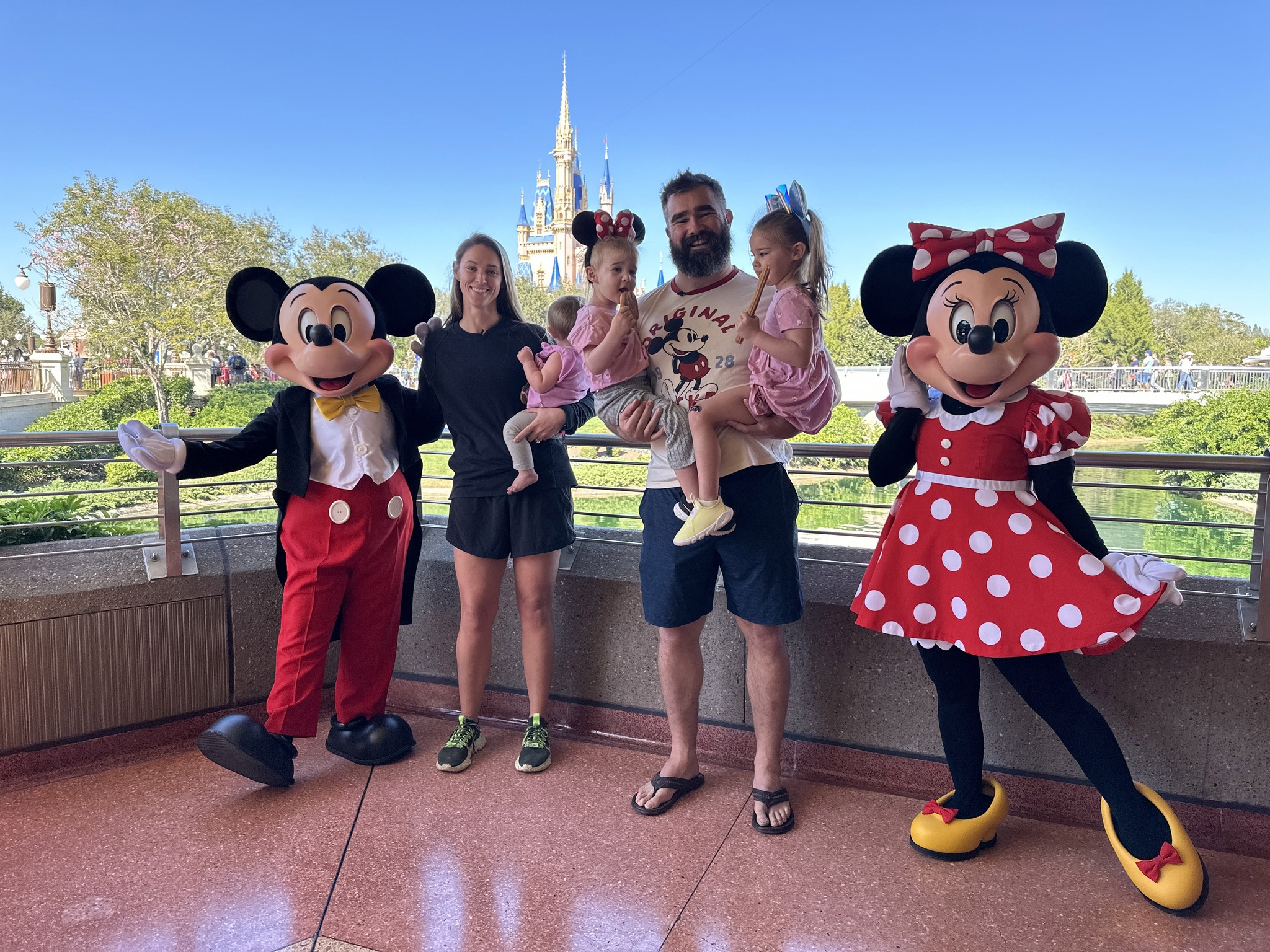 Jason Kelce and family Spotted at Walt Disney World | Chip and Company