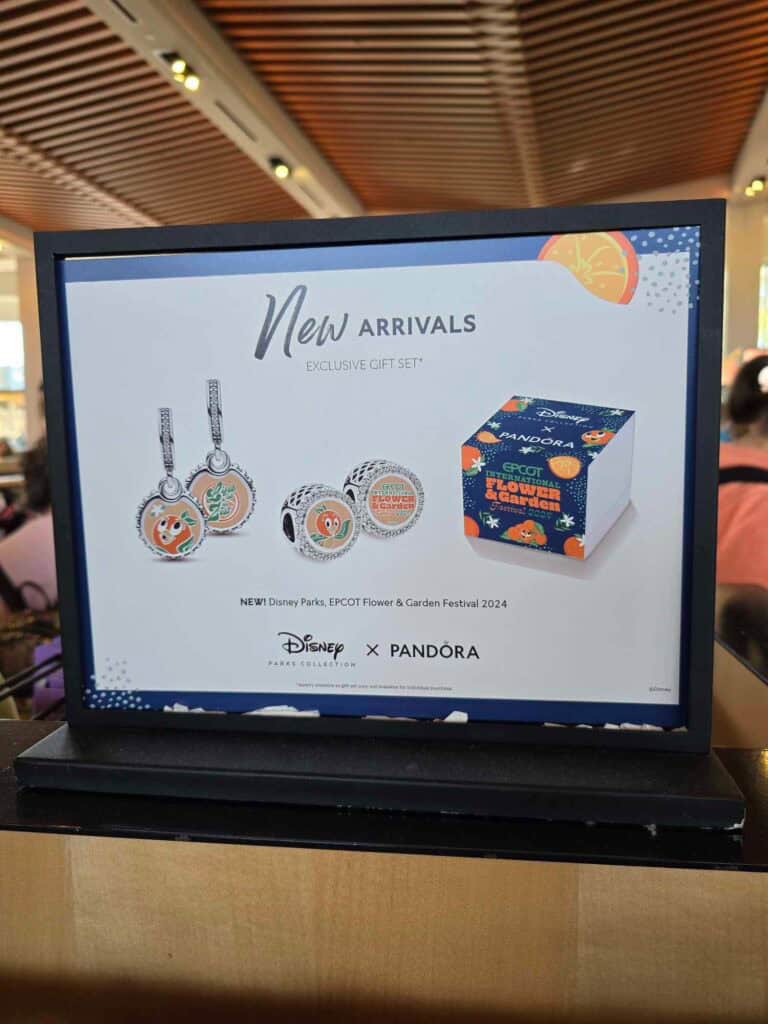 New Orange Bird Pandora Charm Spotted At Epcot! | Chip and Company