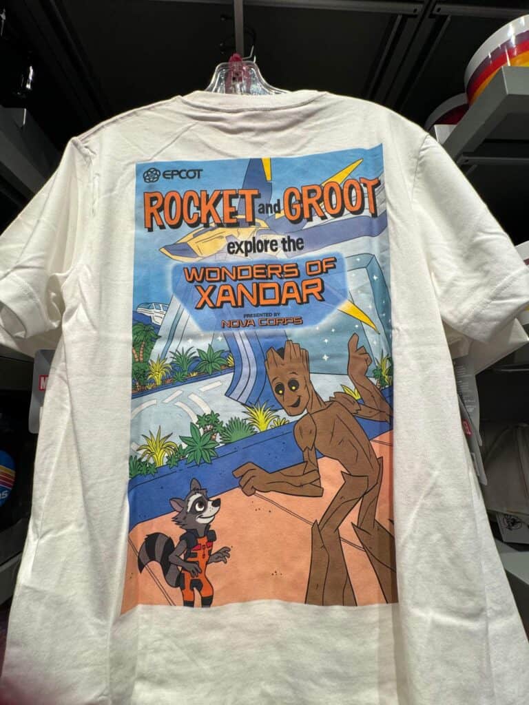 New Guardians Of The Galaxy Merch Spotted At Epcot! | Chip and Company