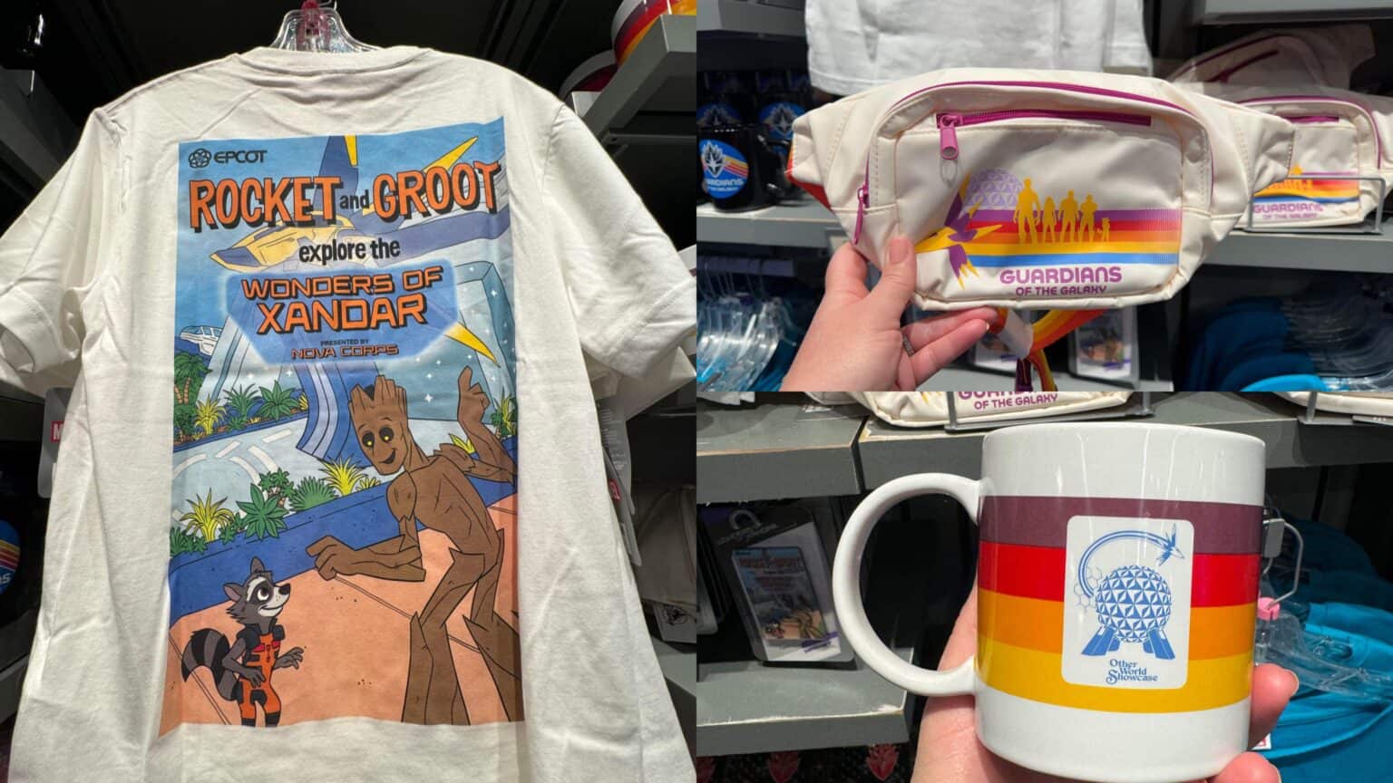 New Guardians Of The Galaxy Merch Spotted At Epcot! | Chip and Company