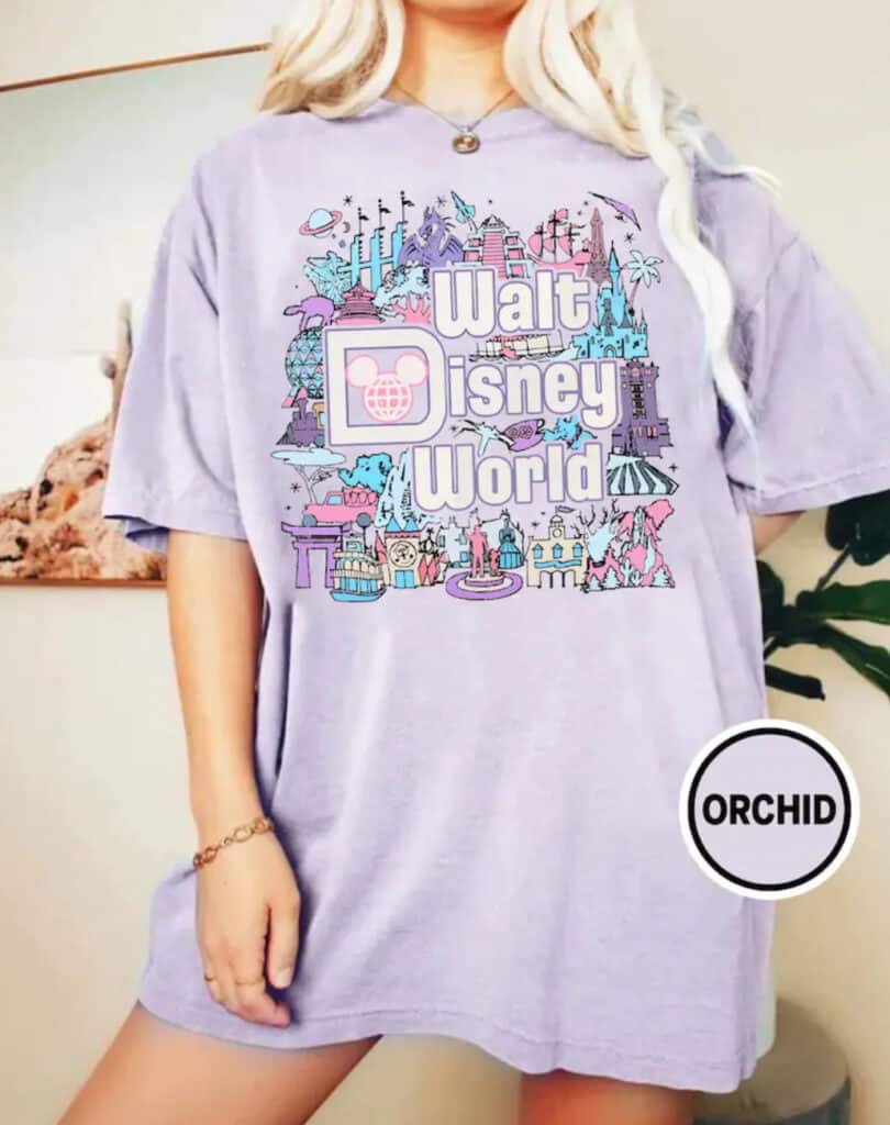 Super Cute Walt Disney World T-Shirt For Your Next Disney Vacation ...