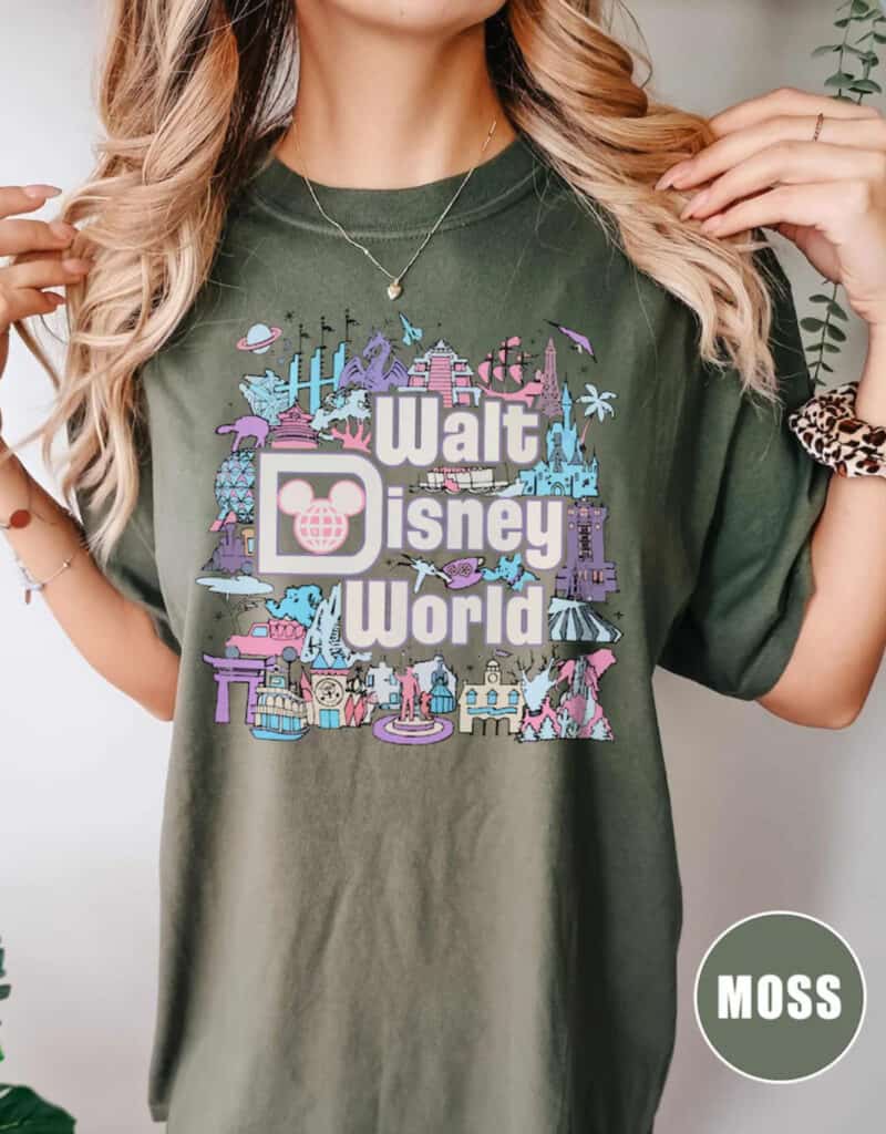 Super Cute Walt Disney World T-Shirt For Your Next Disney Vacation ...