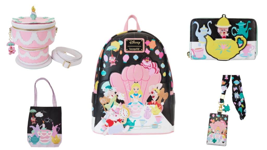 New Alice in Wonderland Unbirthday Loungefly Collection Coming Soon ...