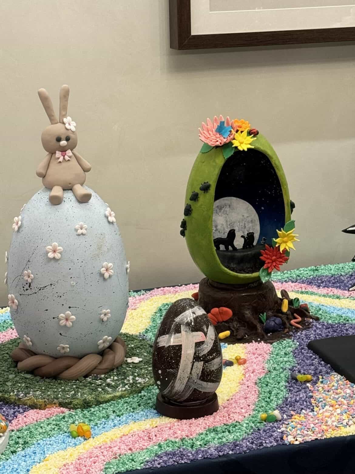 Disney's Contemporary Resort Easter Egg Display for 2024 | Chip and Company