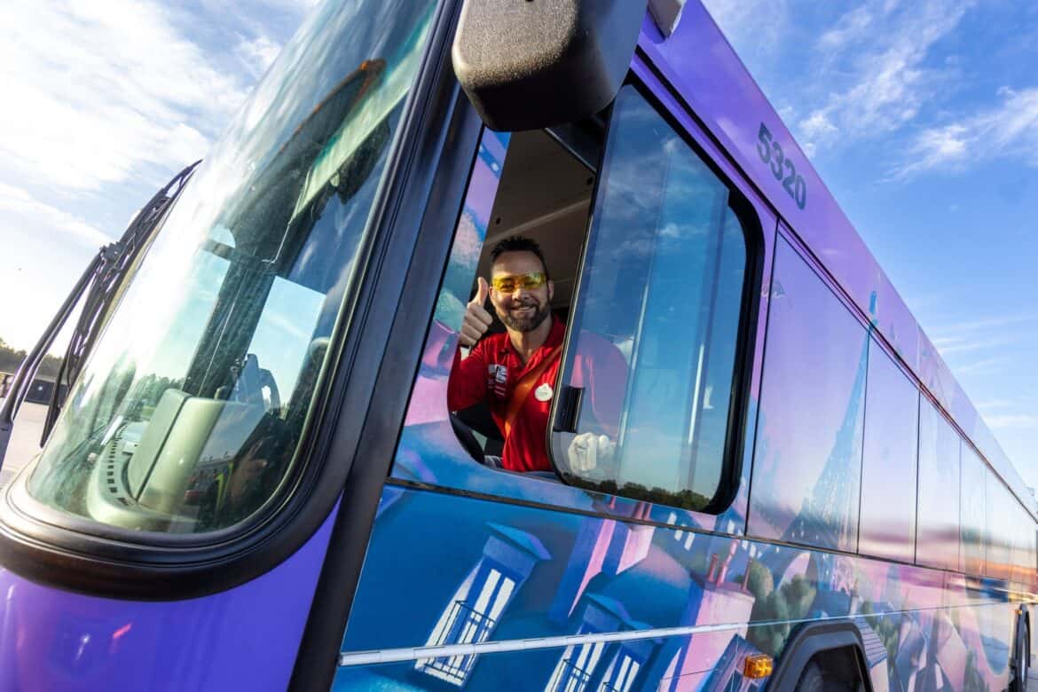 Disney to Welcome 90 New Buses to the Walt Disney World Fleet | Chip ...