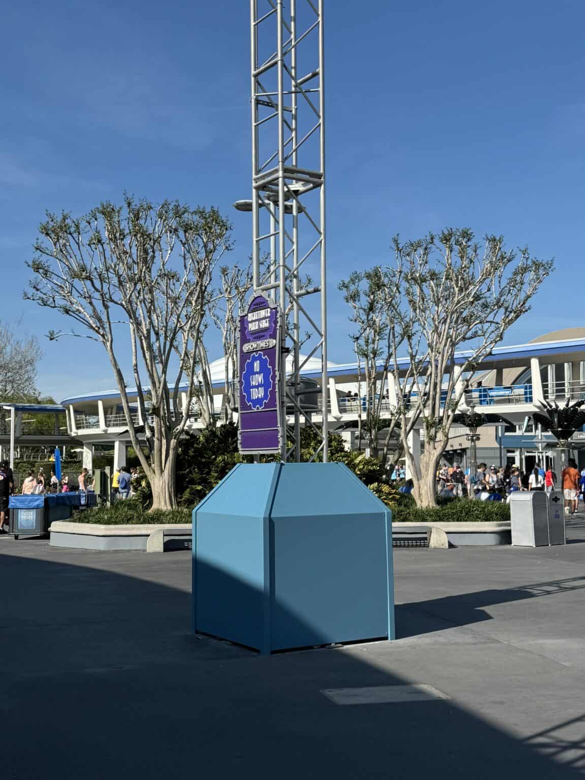 Galactic Gateway in Tomorrowland Gets a Fresh Coat of Paint in the ...
