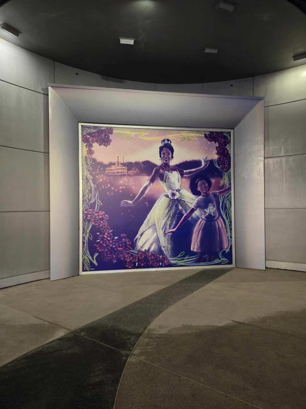 New Tiana Wall Debuts in Downtown Disney at Disneyland | Chip and Company