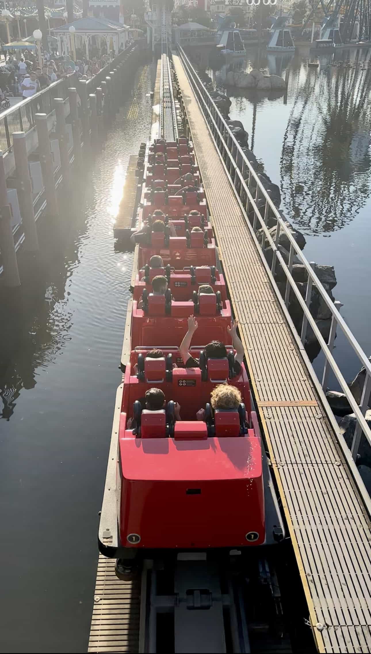 Loop Removed From Incredicoaster During Refurbishment at Disney ...