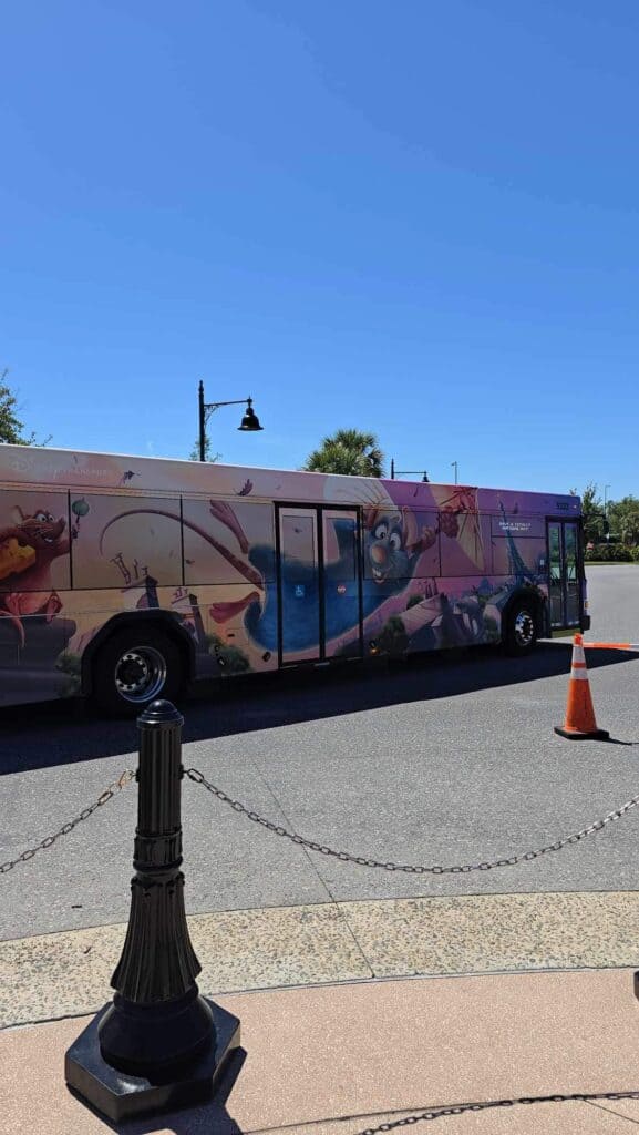 All-New Remy Bus Spotted in Walt Disney World | Chip and Company