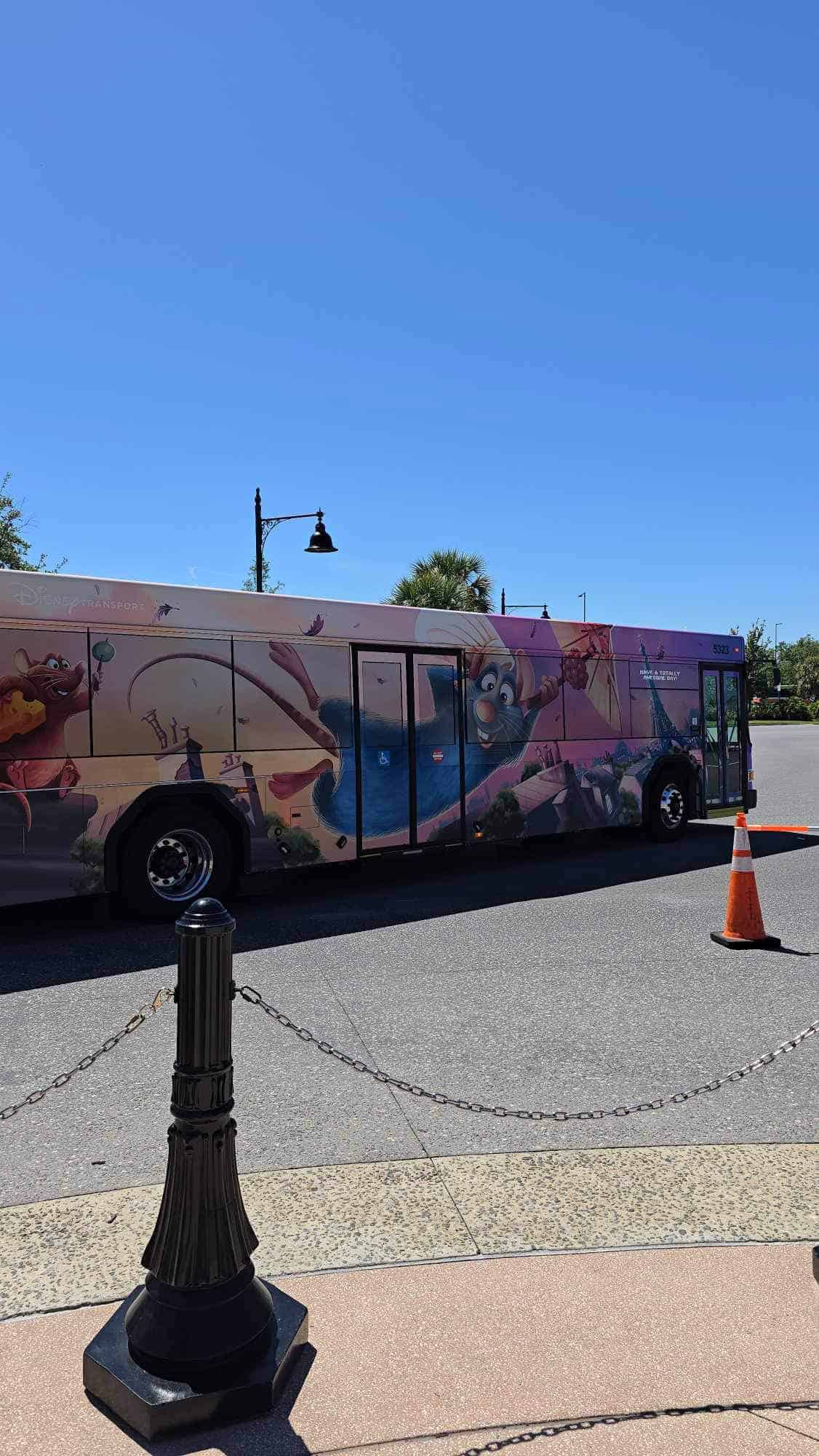 All-New Remy Bus Spotted in Walt Disney World | Chip and Company