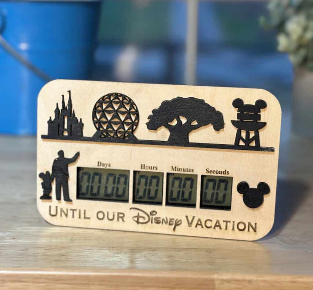 Walt Disney World Countdown Clock For Your Next Disney Vacation! | Chip ...
