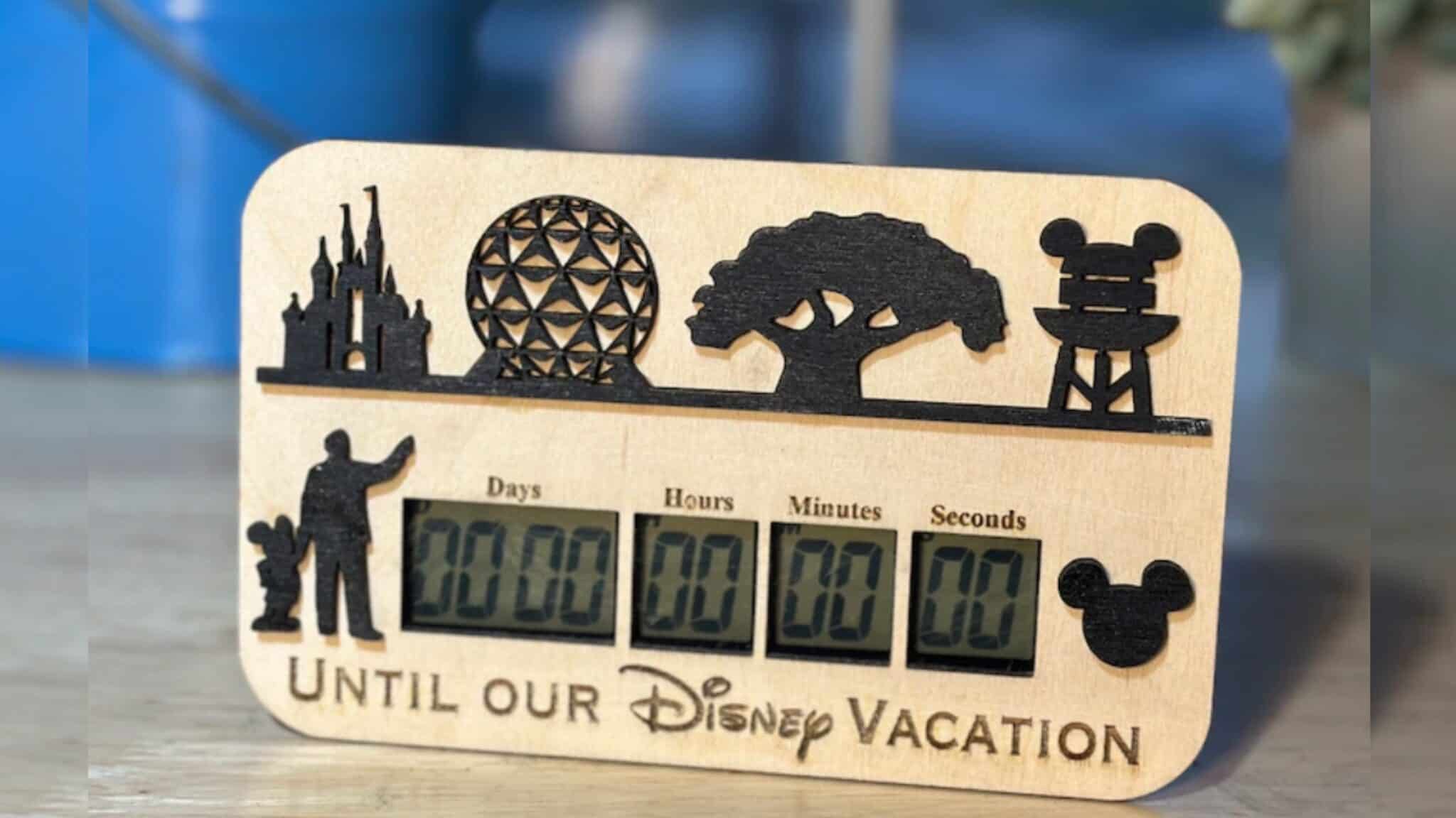 Walt Disney World Countdown Clock For Your Next Disney Vacation! | Chip ...