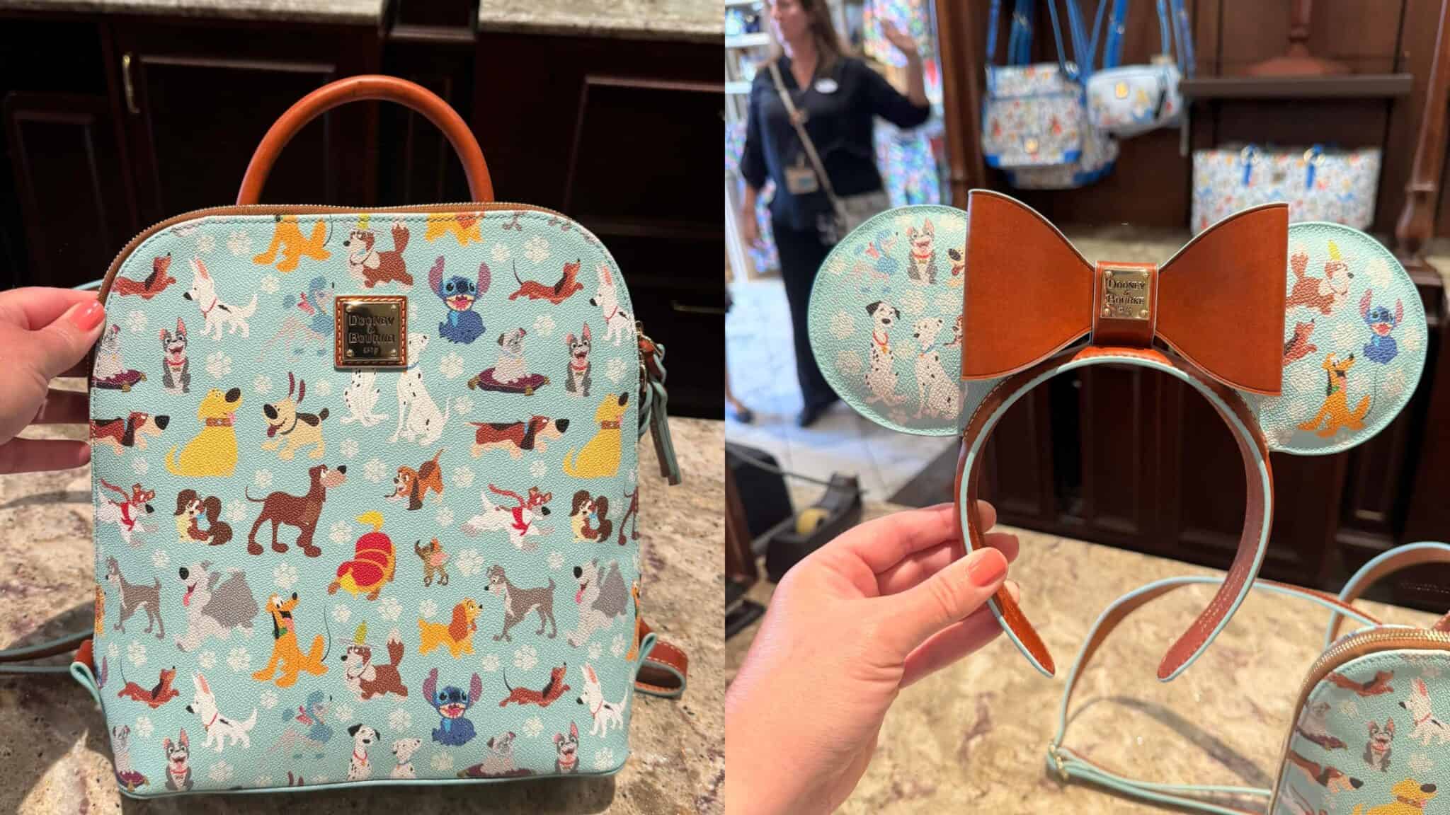 New Disney Dogs Dooney & Bourke Collection Available At Magic Kingdom ...