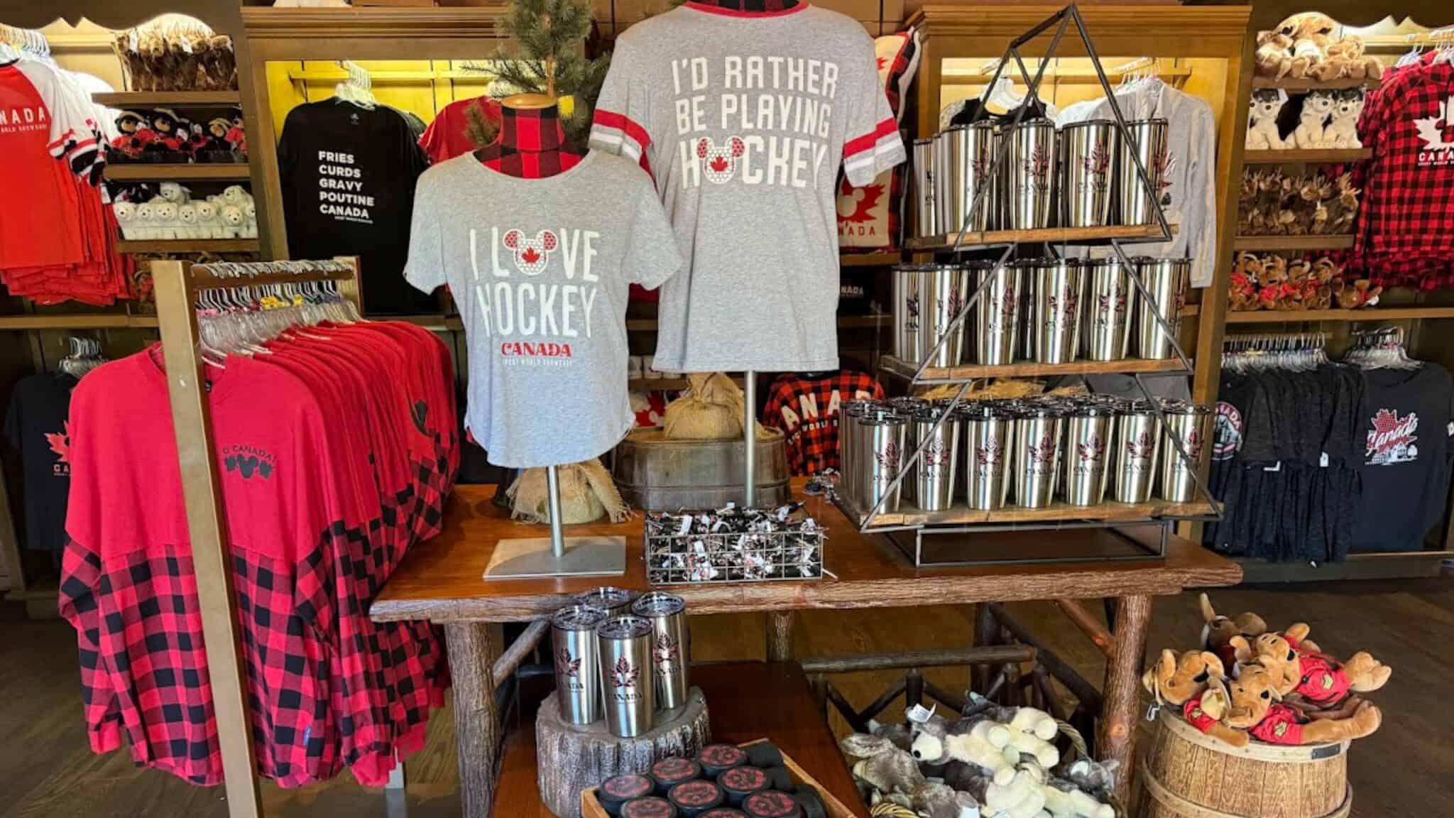 New Canada Pavilion Merch Spotted At Epcot! | Chip and Company