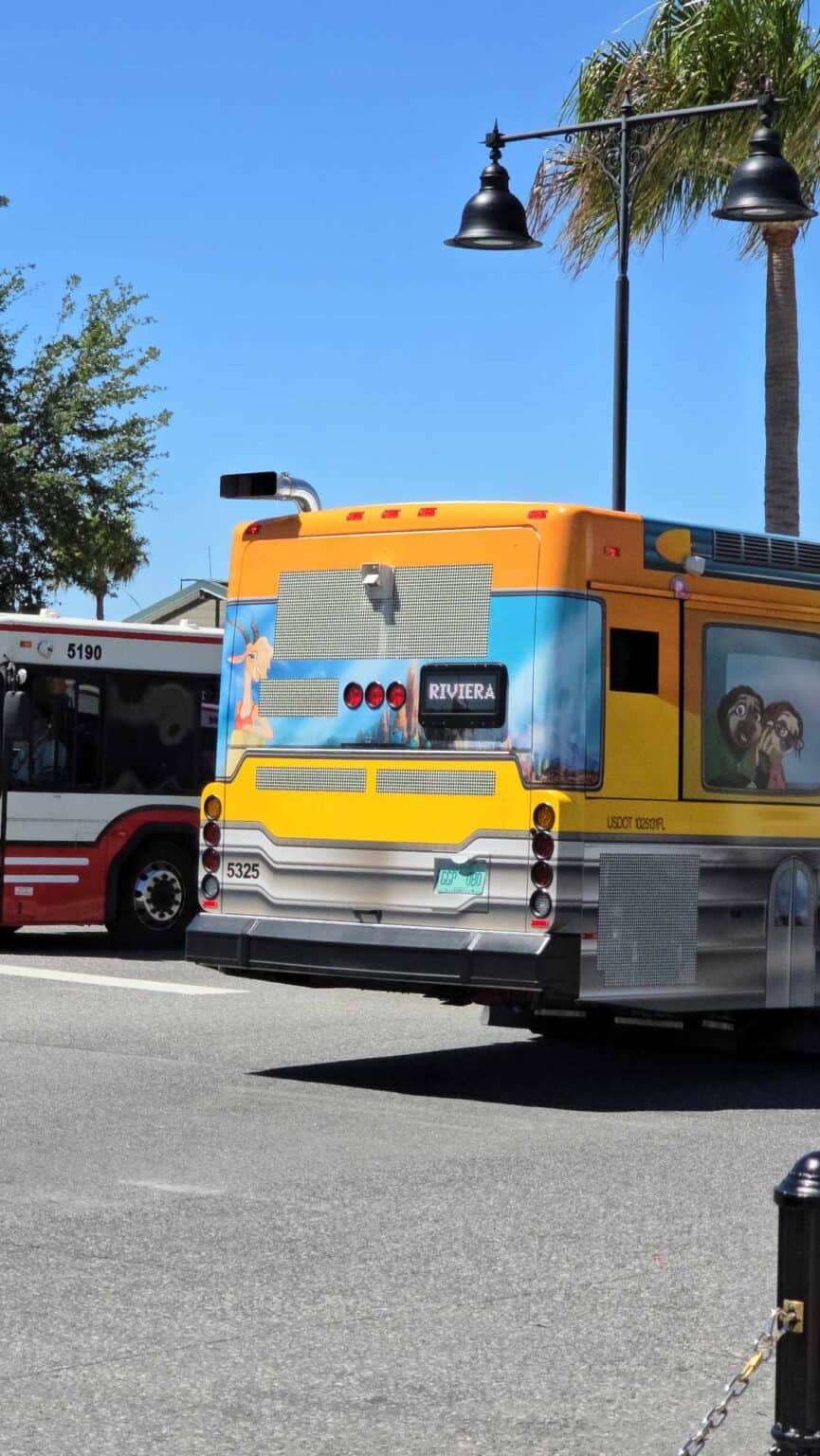New Zootopia Bus Spotted at Walt Disney World | Chip and Company