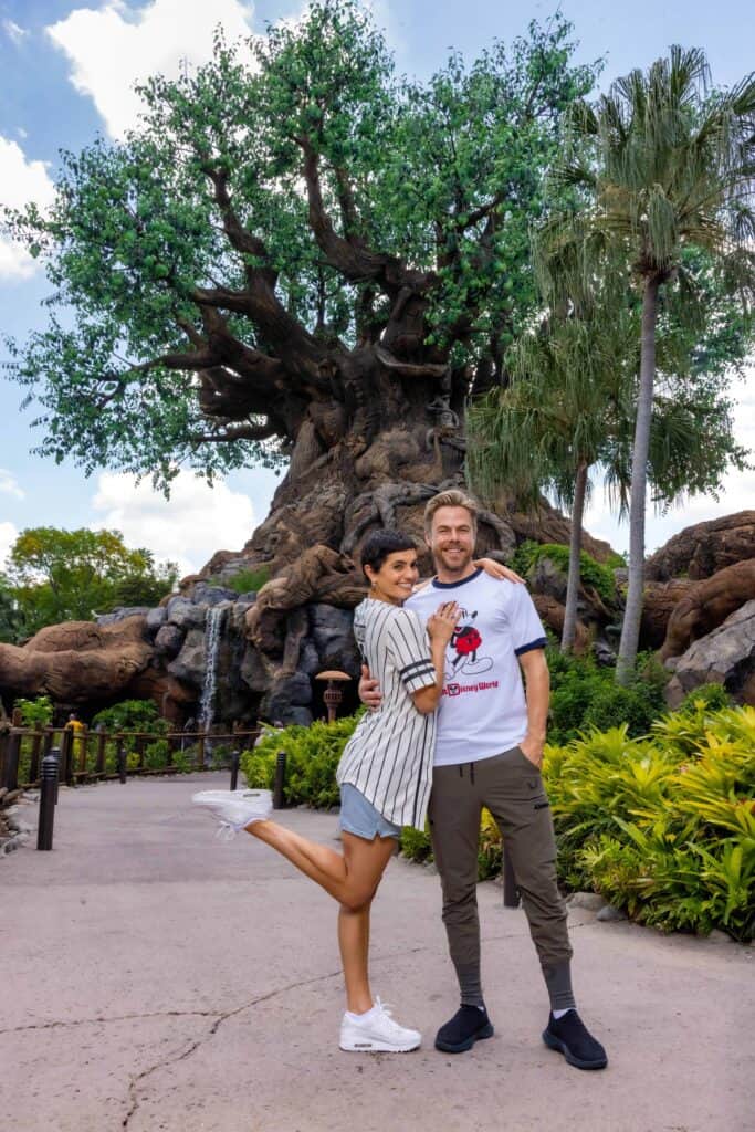 Derek and Hayley Hough Visit Disney’s Animal Kingdom | Chip and Company