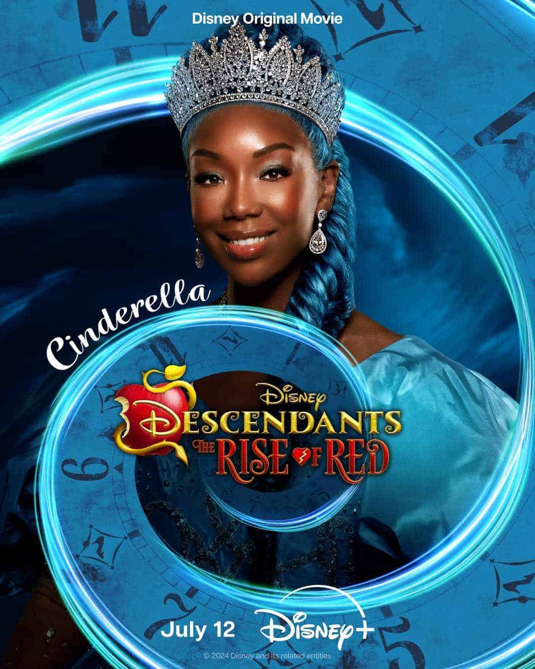 New Character Posters Revealed for Descendants: The Rise of Red | Chip ...